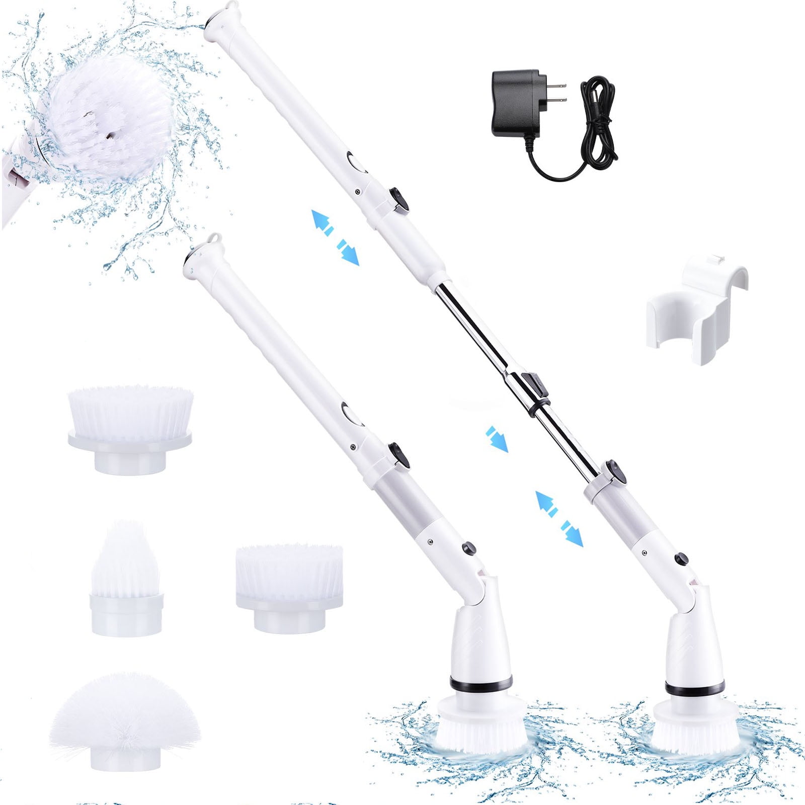 BEYCED Electric Spin Scrubber,Cordless Cleaning Brush with Adjustable ...