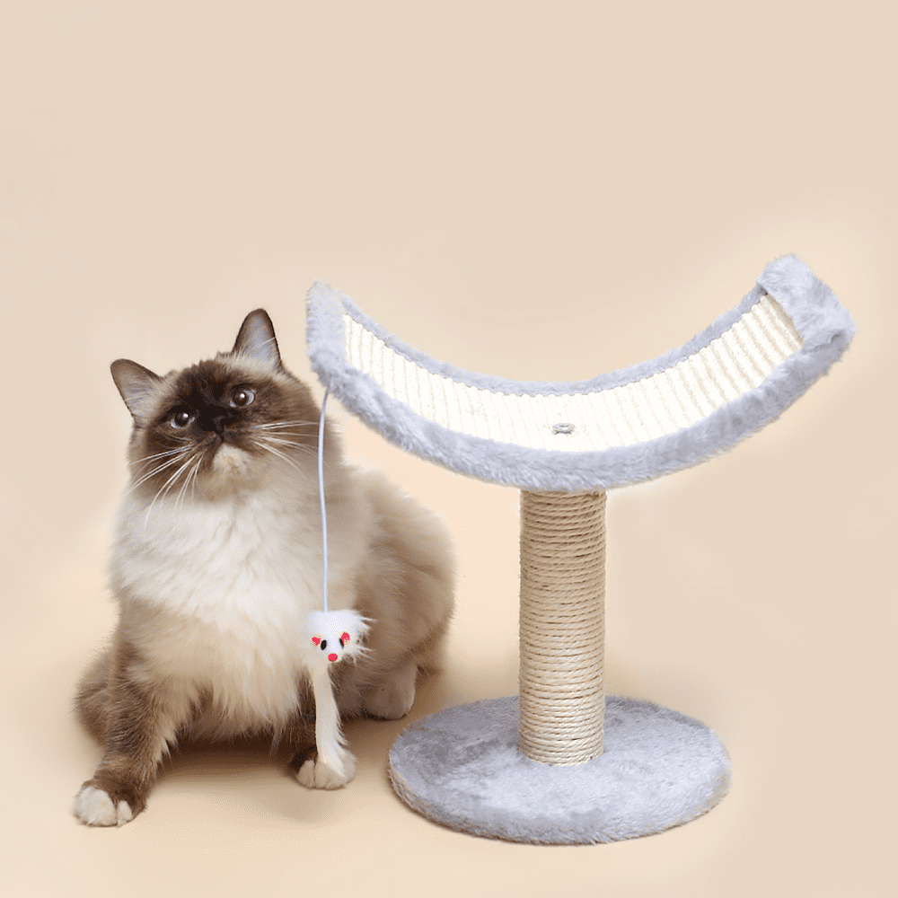 BEYCED U-Shaped Cat Tree Tower Cat Toys,Cat Scratching Post for Indoor ...