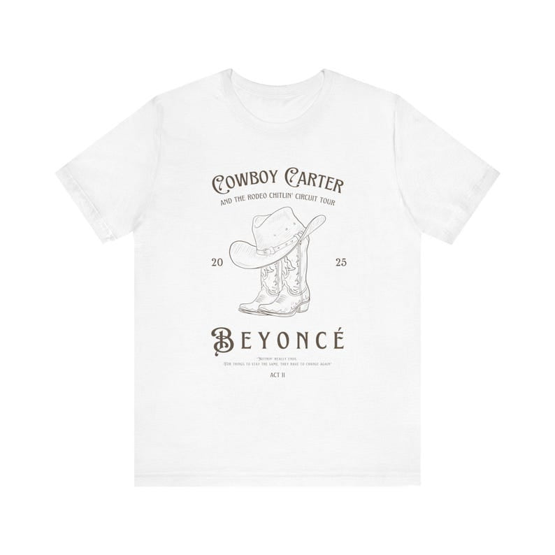 BEYONCÉ Cowboy Carter Tour Tee | World Europe Us London Paris Tour ...