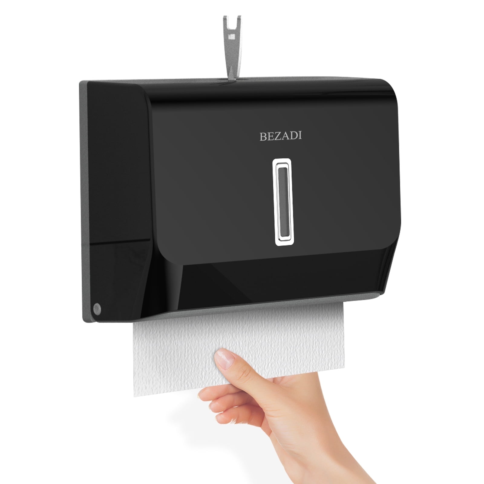 BEZADI Trifold Paper Towel Dispenser ABS Commercial Tissue Dispensers ...