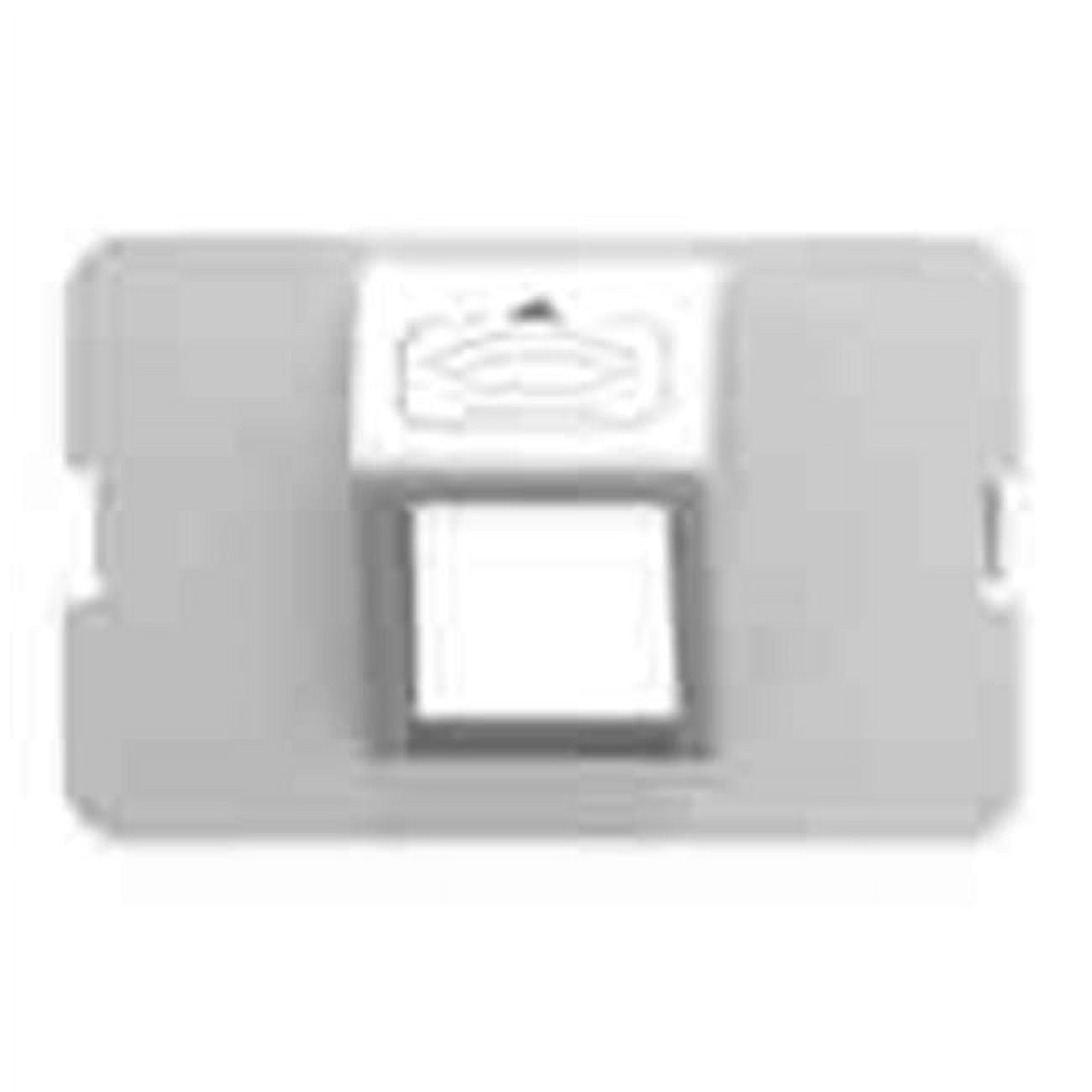 BEZEL, ELITE, ANGLED, 1-PORT, WHITE - Walmart.com