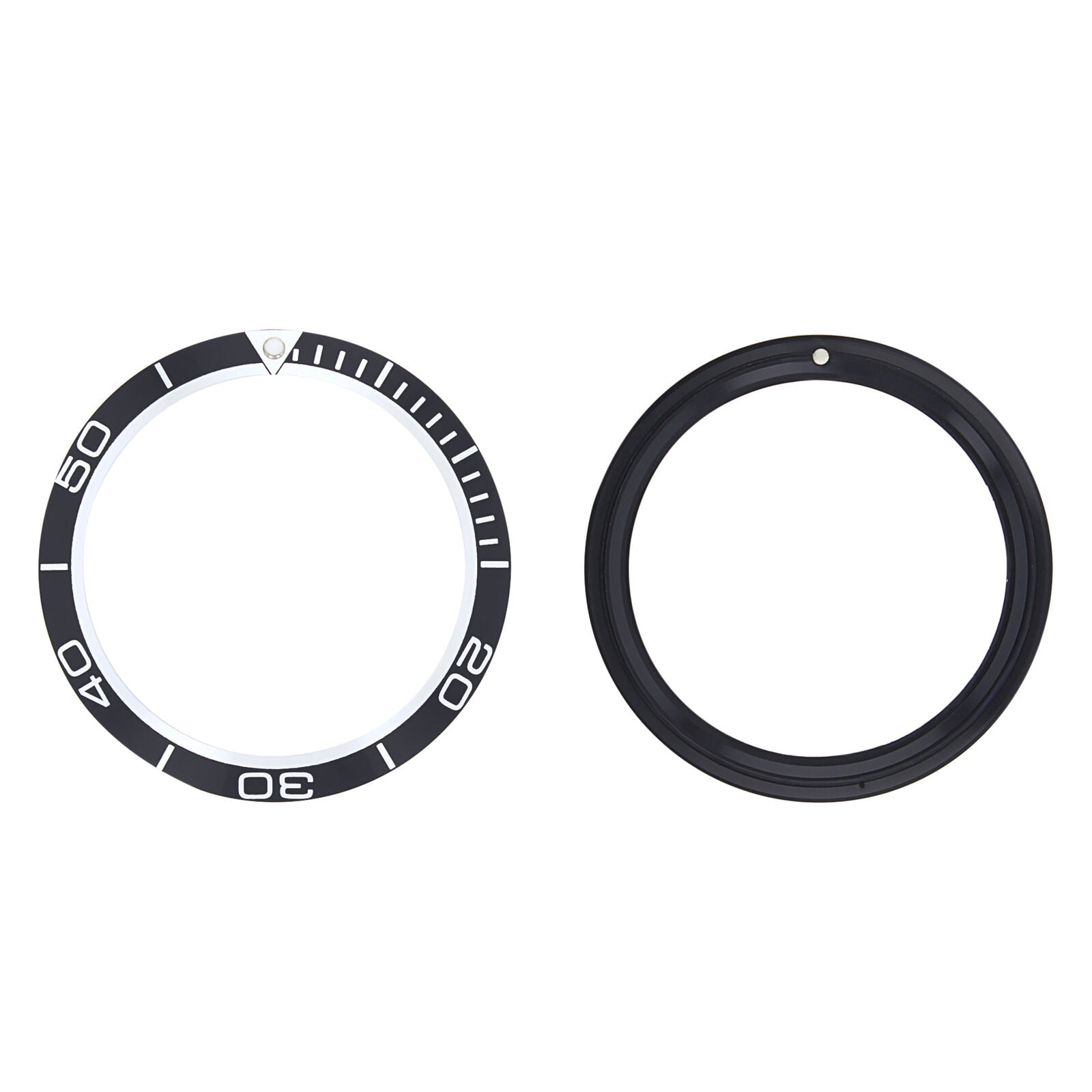 BEZEL INSERT FITS 45.5MM OMEGA SEAMASTER CHRONOGRAPH PLANET OCEAN WATCH ...
