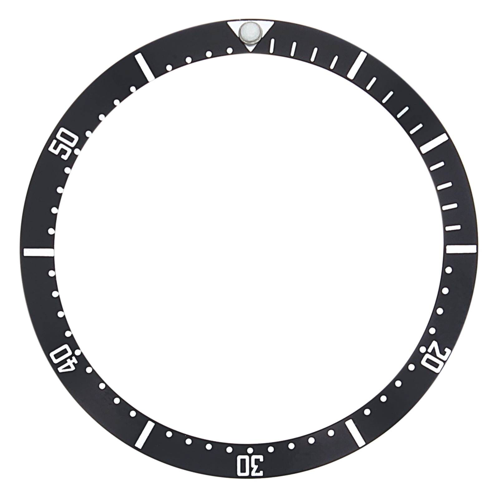 BEZEL INSERT FOR OMEGA SEAMASTER WATCH BLACK 38MM X 32MM - Walmart.com