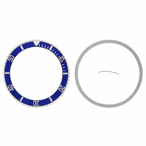 BEZEL, INSERT & SPRINGS KIT FOR ROLEX SAPPHIRE SUBMARINER 16800, 16610 ...