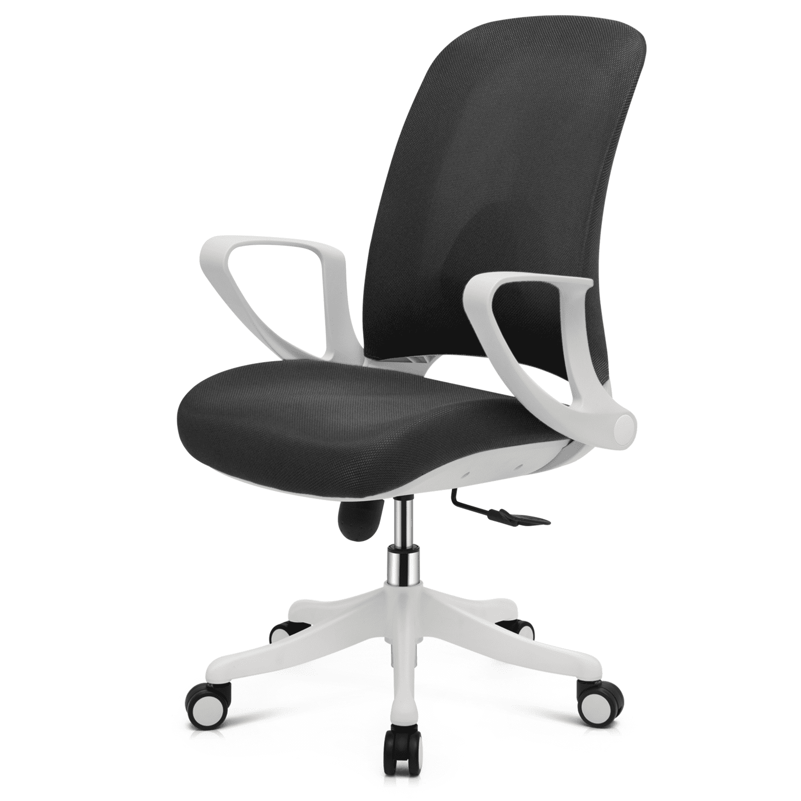 BEZT Adjustable Office Chair, Ergonomic Rolling Mesh Swivel Reception ...