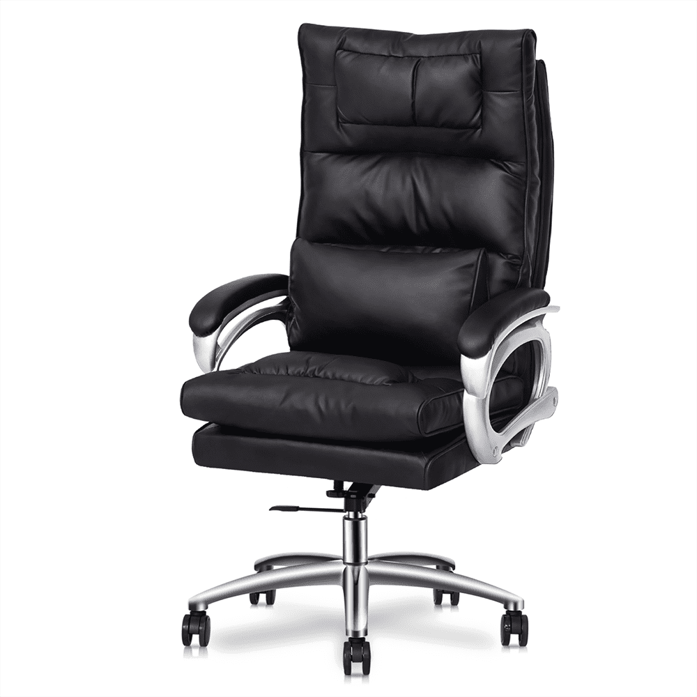 BEZT Office Chair w/Lumber Support Cushion Rolling Ergonomic Computer ...