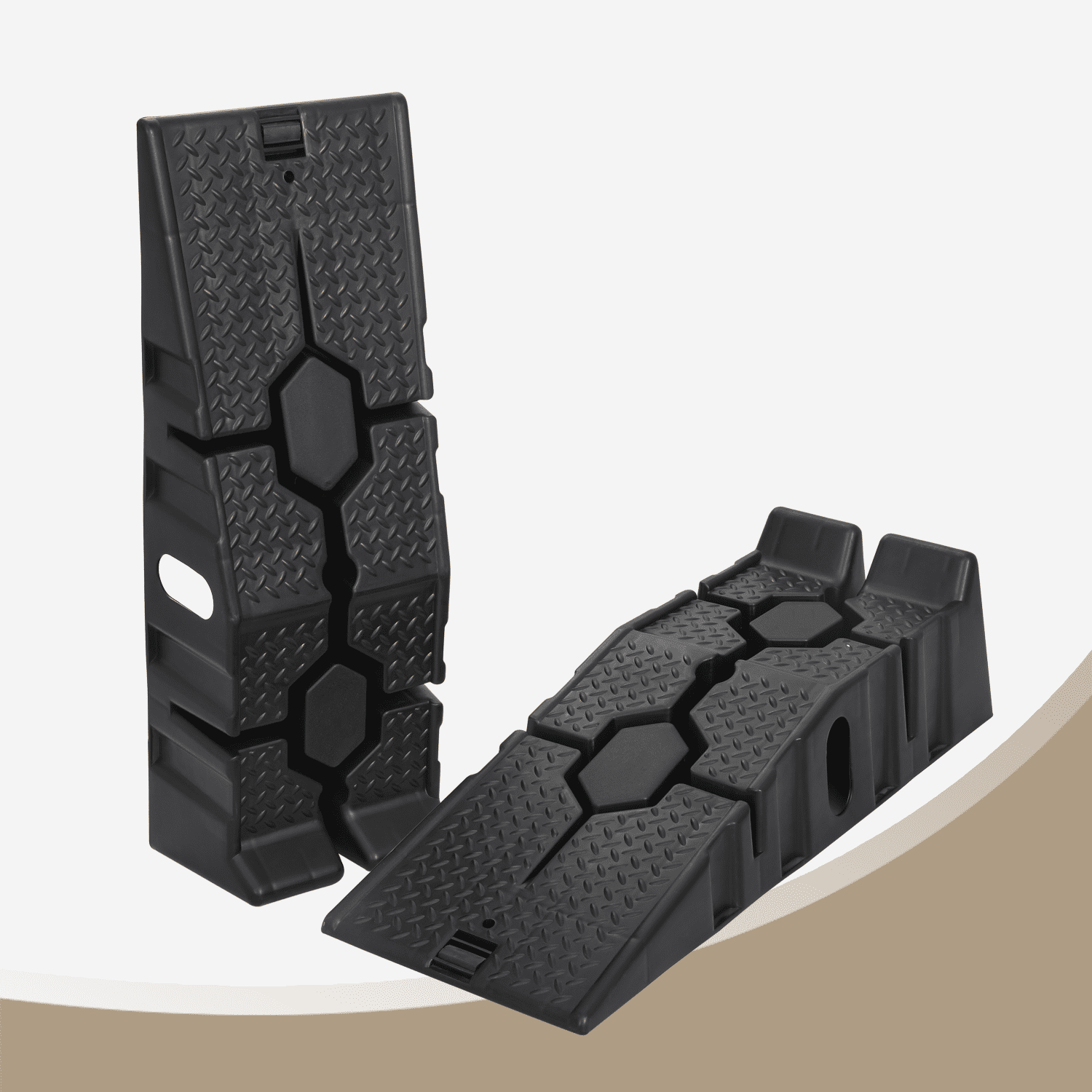 BEZT Vehicle Repair Ramps,5000lb GVM for Oil Change,Paired w/ 5000lb ...