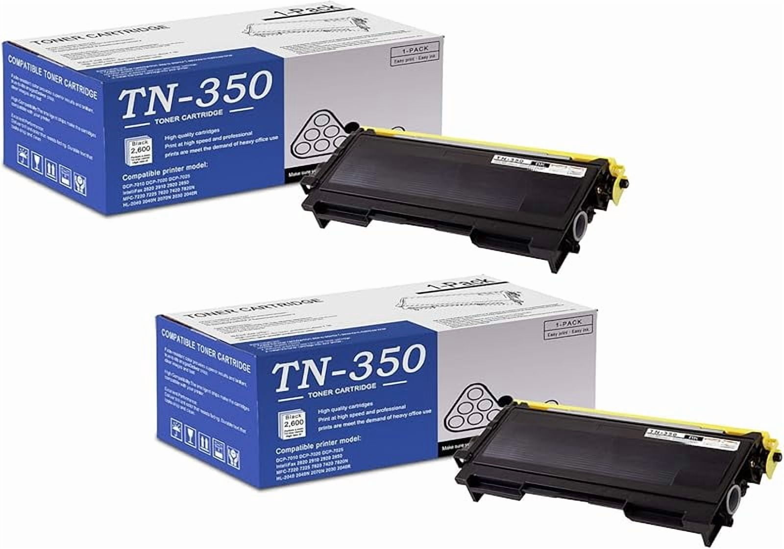 BF TN350 Toner Cartridge Compatible 1 Pack TN350 Black Replacement for ...