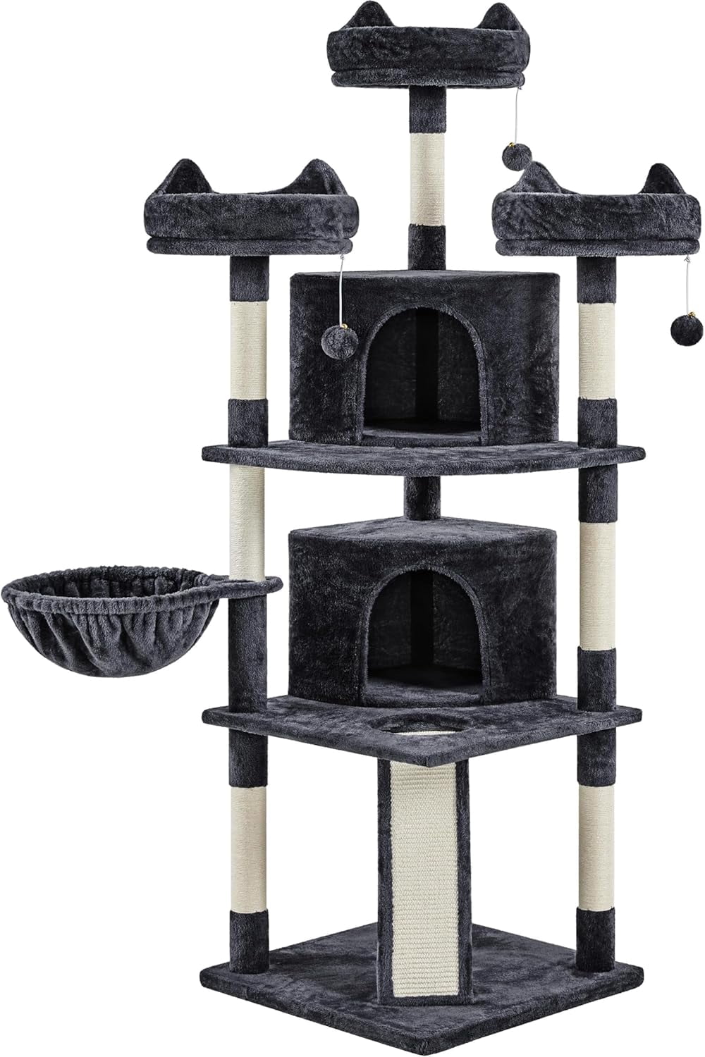 BFANGB Cat Tree Tower, Multi-Level Cat Condo Activity Center with ...