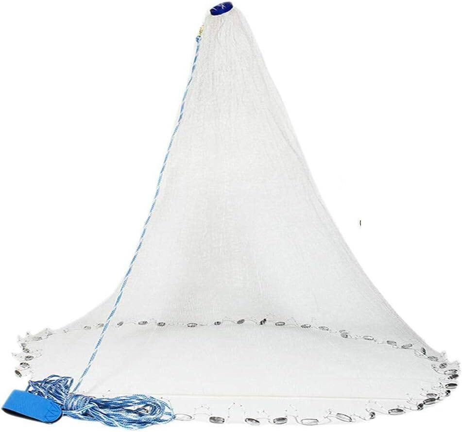 BFANGB NEW 6/8/10/12/16FT Nylon Fishing Hand Cast Net a Versatile Bait ...