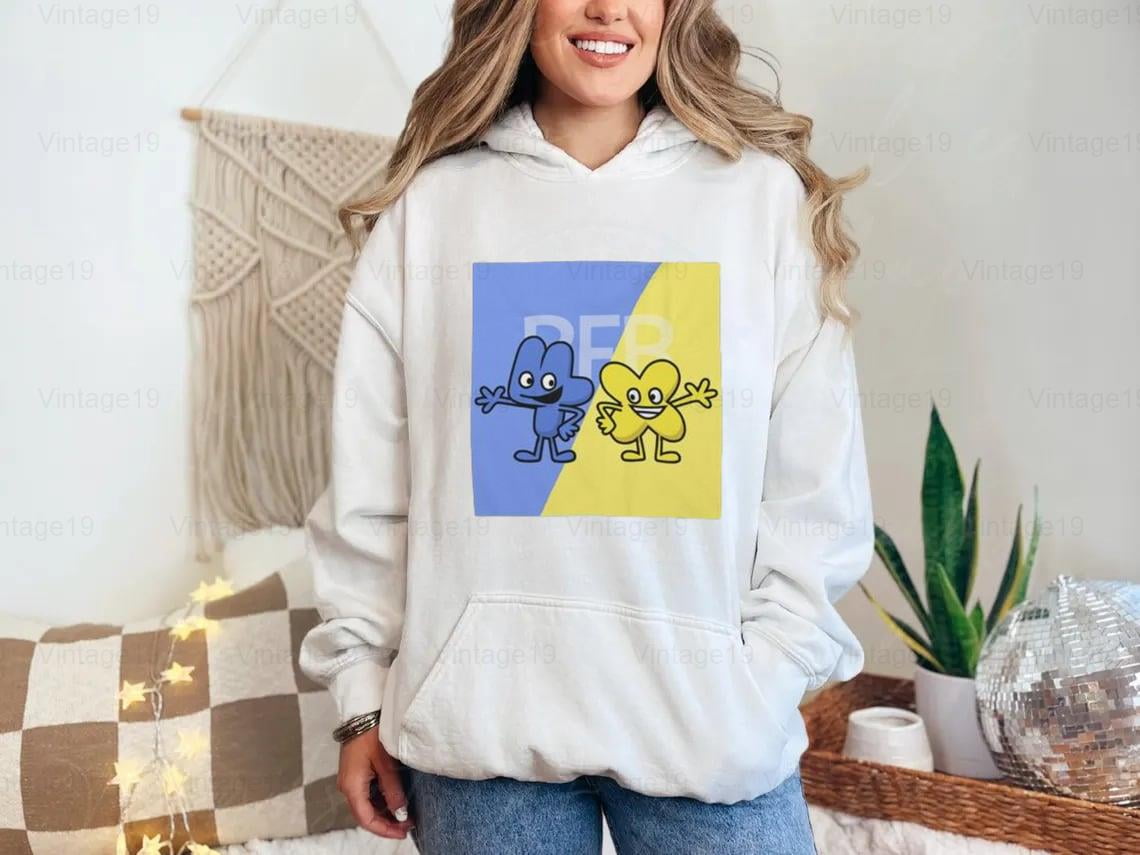 BFB 4 and X Hoodie with Fun Animated Design, for men & women, up to ...