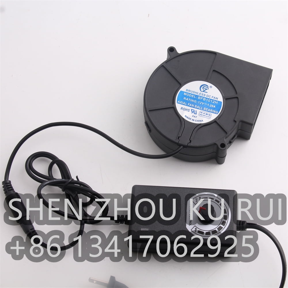 BFB1012H 12V 1.20A 9733 9cm High Air Volume Centrifugal Turbine Blower ...