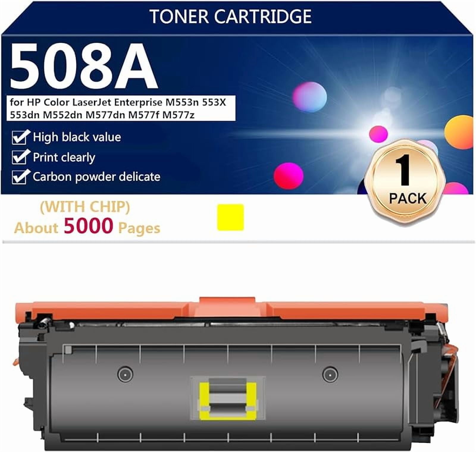 BFBF High Yield 508A Toner Cartridge Compatible Replacement [WITH Chip ...