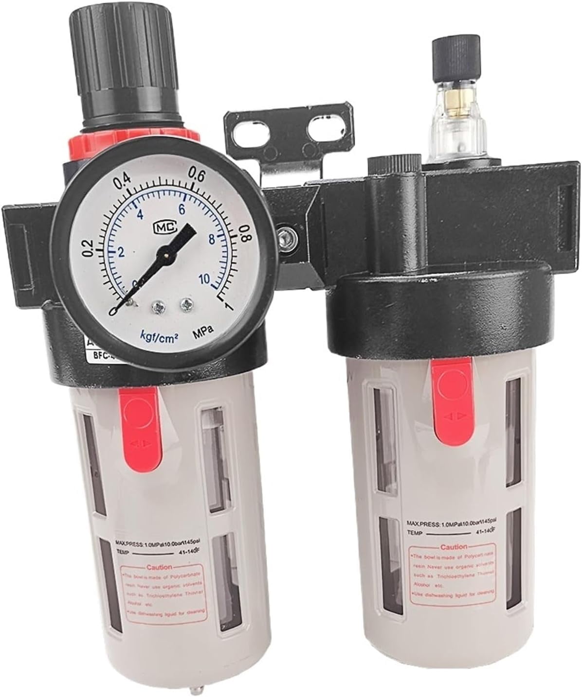 BFC-2000 / BFC-3000 /BFC-4000 1/4 3/8 1/2 Air Filter Pressure Regulator ...