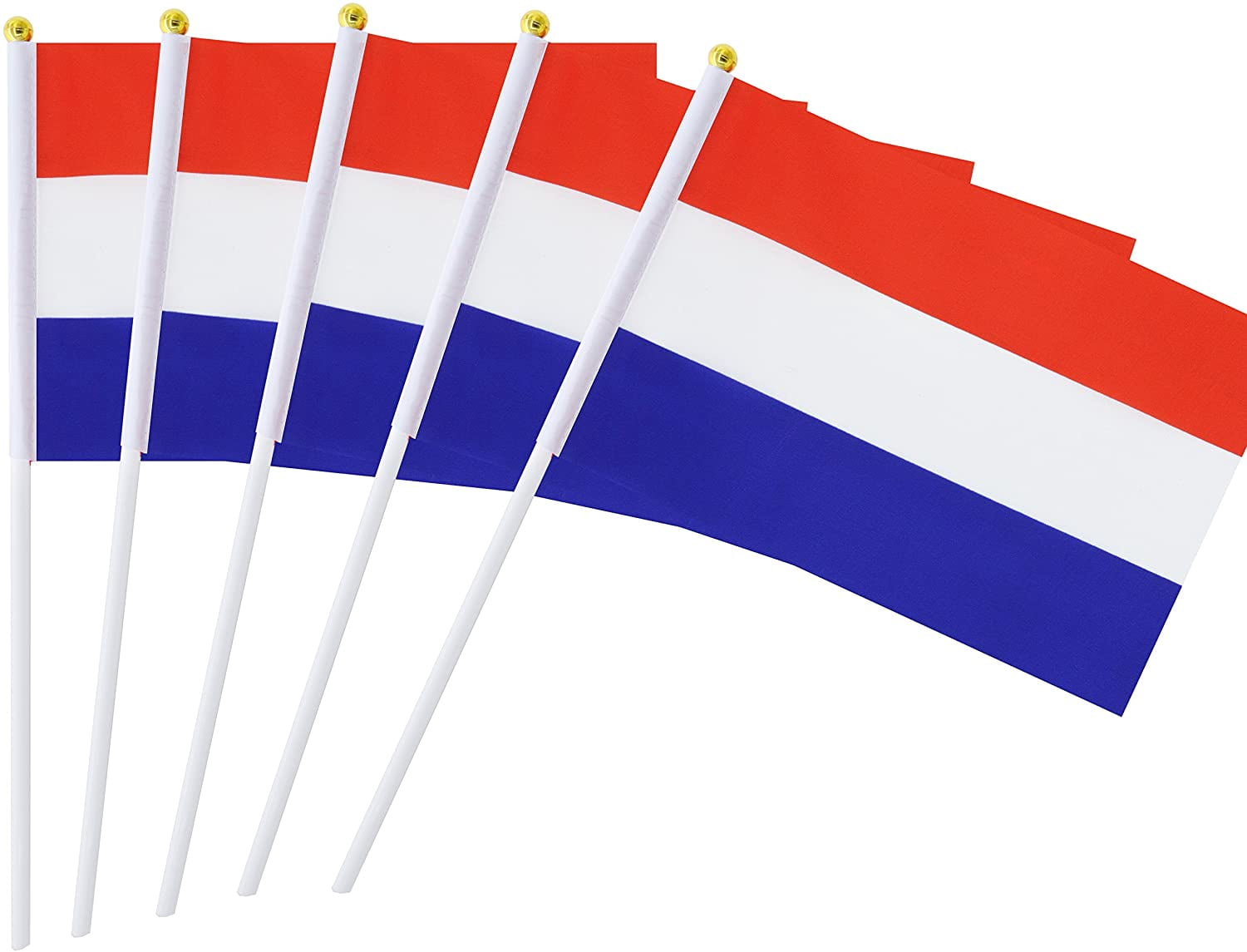 BFCITY 25 Pack Hand Held Small Mini Flag Netherlands Flag Dutch Flag ...