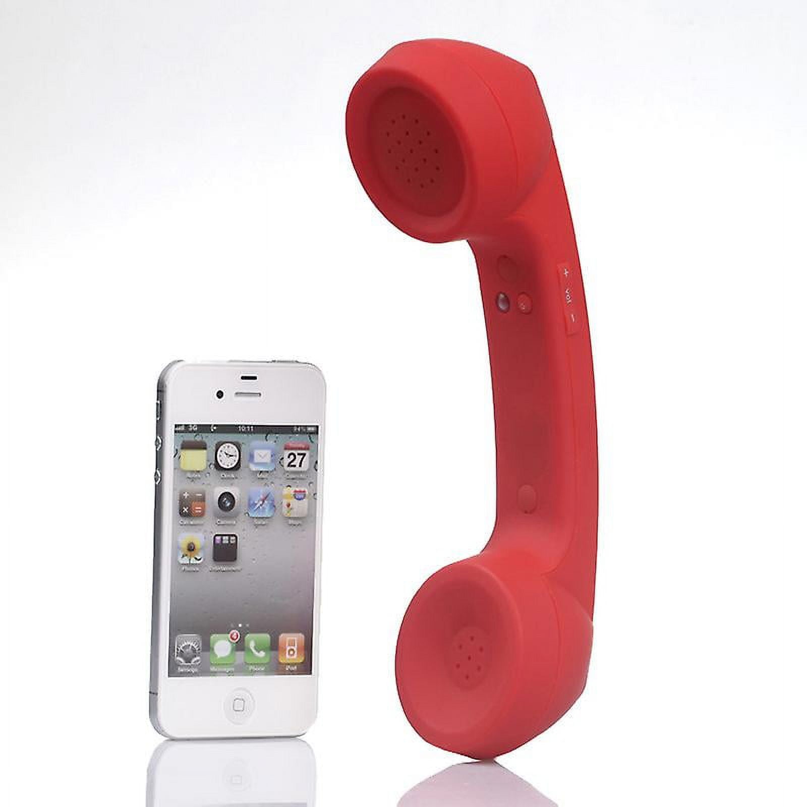 BFCITY Red AX Retro Cordless Telephone Handset: Classic Vintage ...