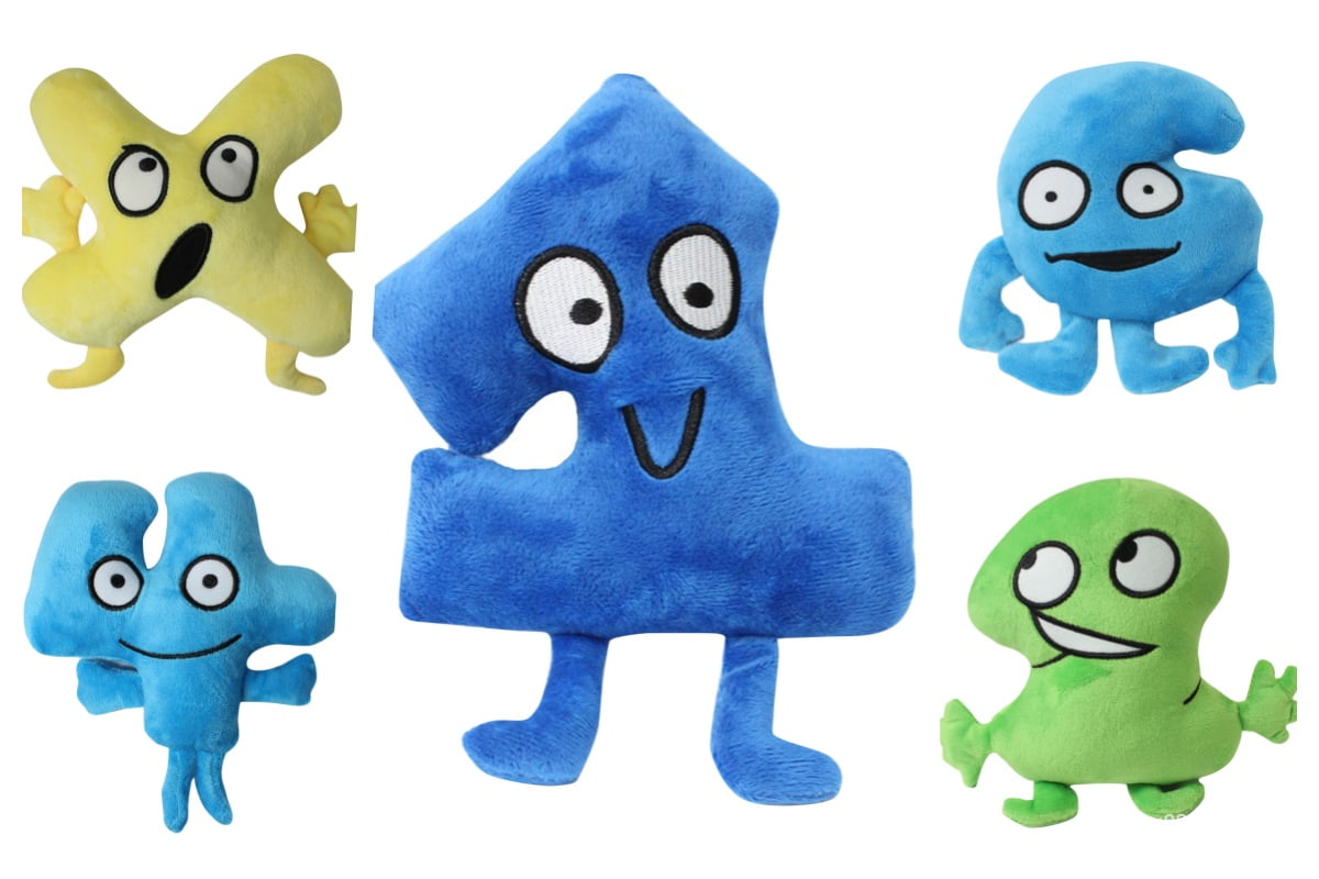 BFDI 7.1-Inch The Number 2 Plush Toys, Cartoon Battle for Dream Island ...