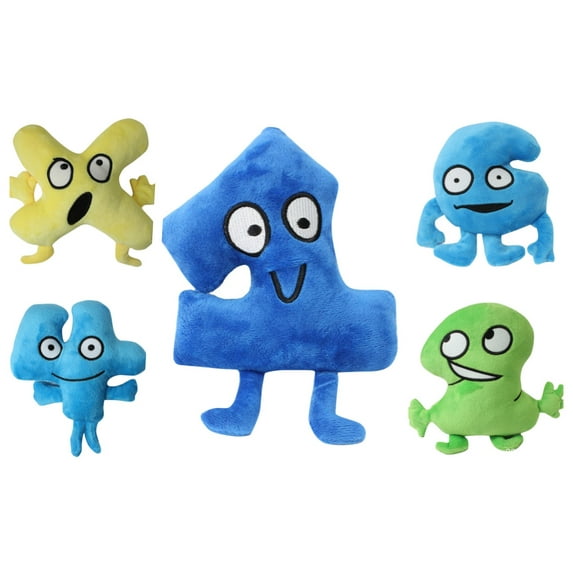 BFDI 7.9-Inch Letter X Plush Toys, Cartoon Battle for Dream Island TV ...
