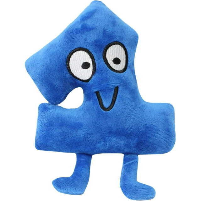 BFDI 7.9-Inch The Number 1 Plush Toys,Cartoon Battle for Dream Island ...