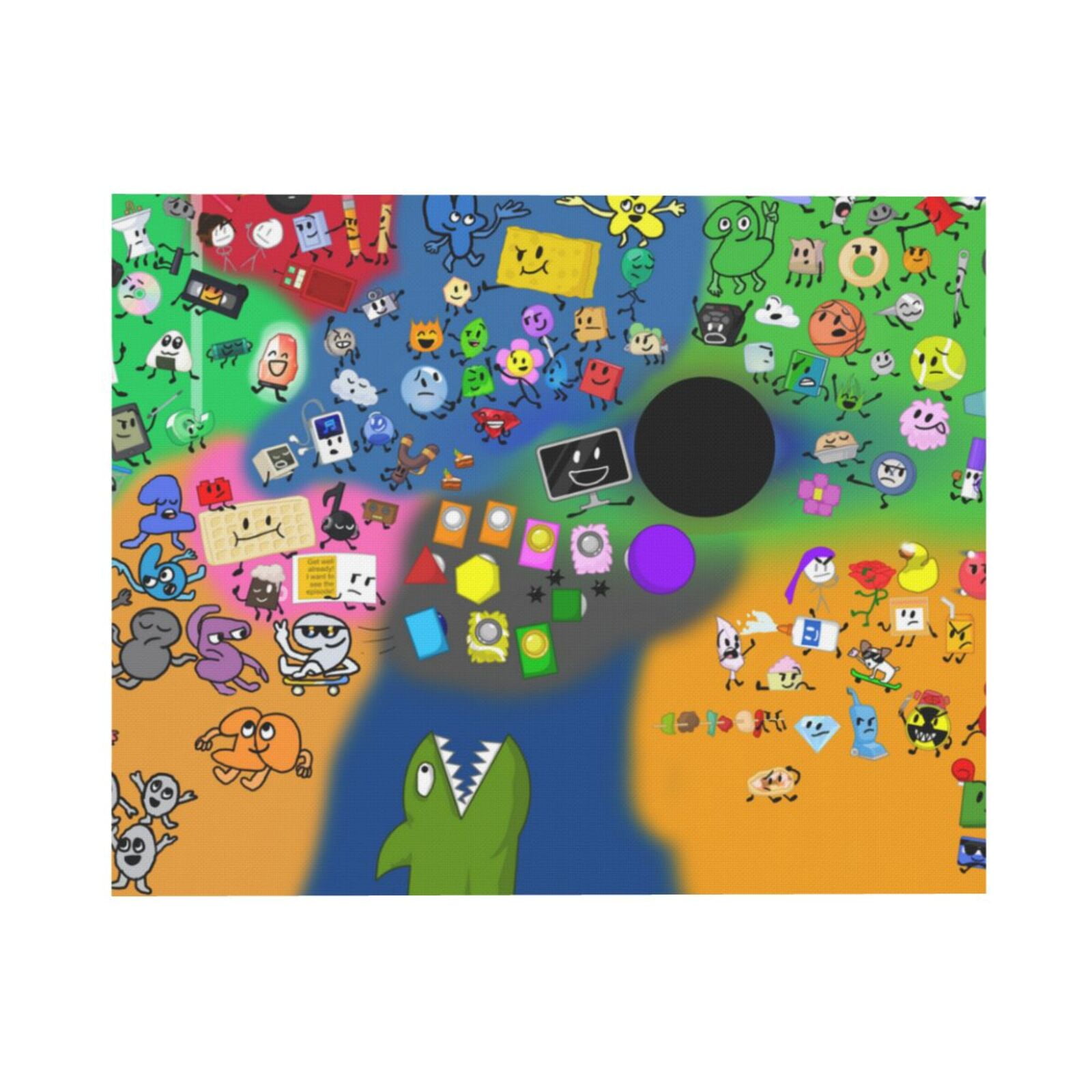 BFDI Battle For Dream Island Canvas Decorative Poster Gift Art Picture ...