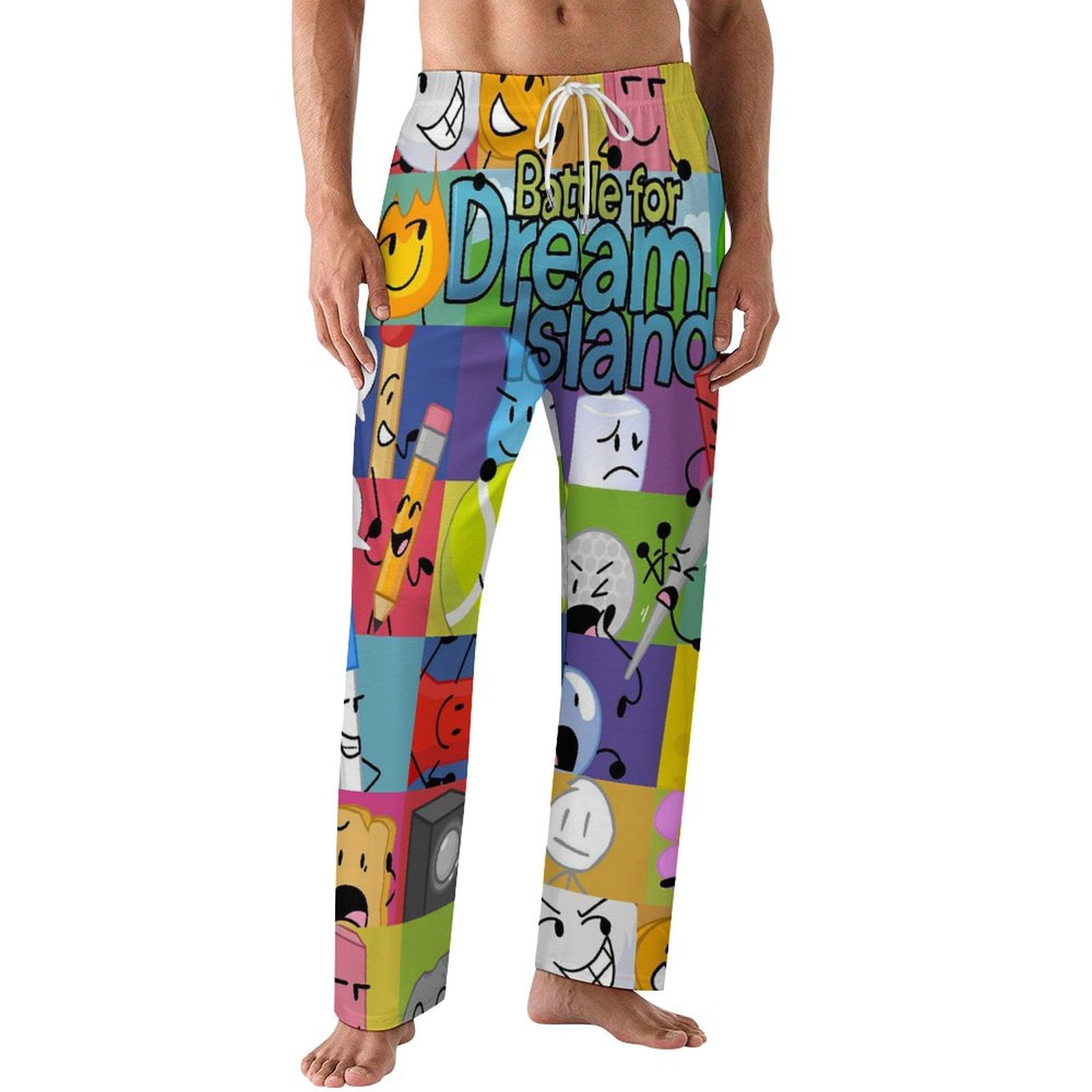 BFDI Battle Dream Island Ladies Pajama Long Pants Women's Home Sleeping ...