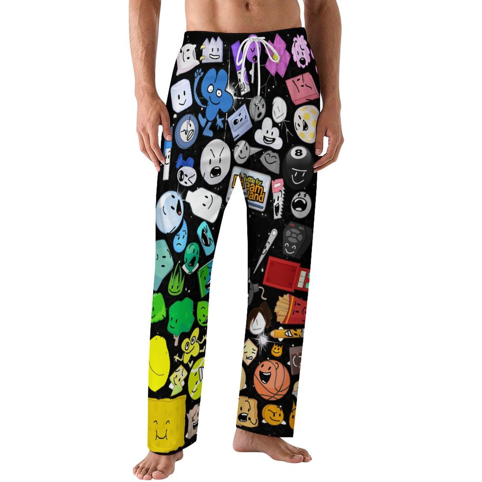 BFDI Battle Dream Island Ladies Pajama Long Pants Women's Home Sleeping ...