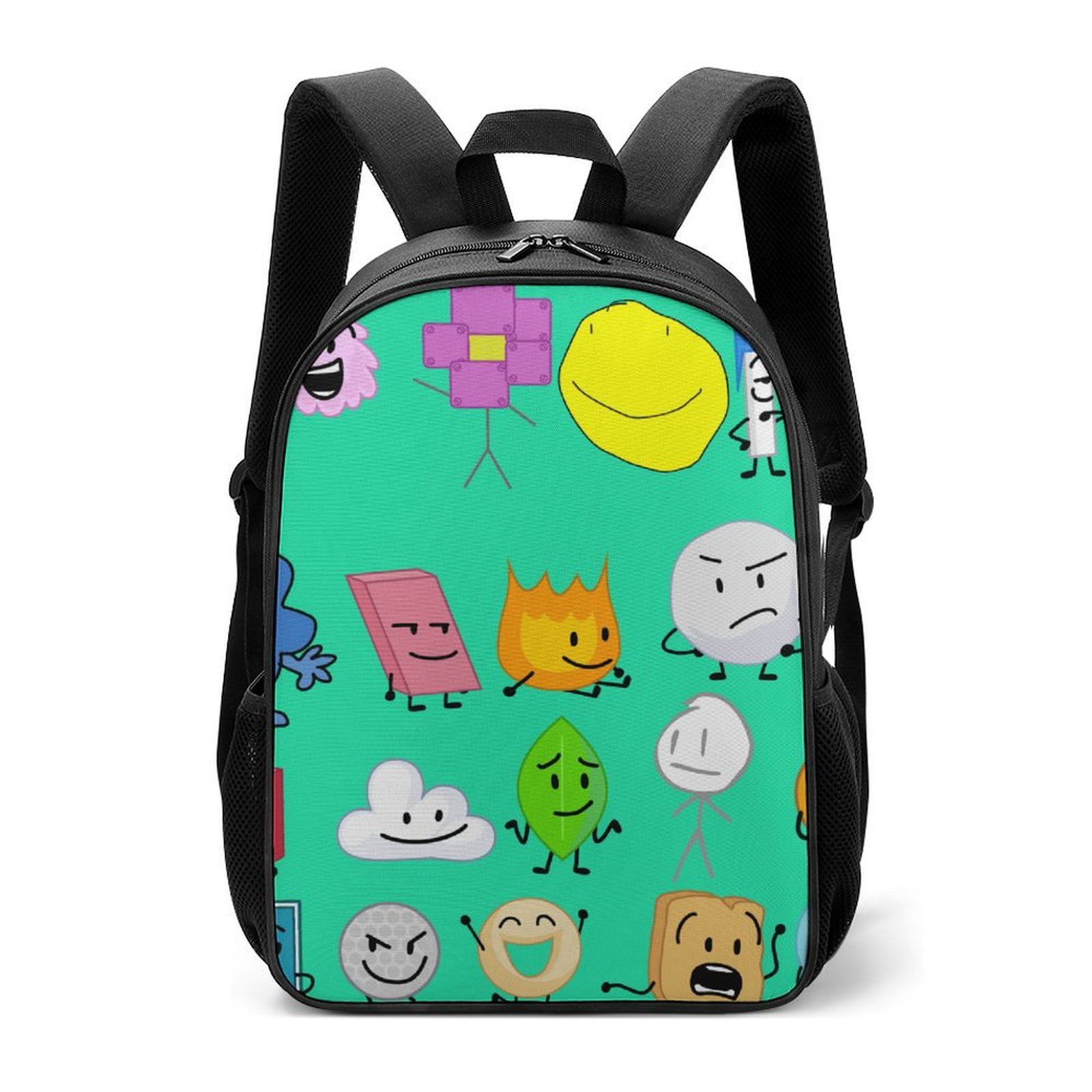 BFDI Battle For Dream Island Backpack Daypack Multipurpose School Bag ...