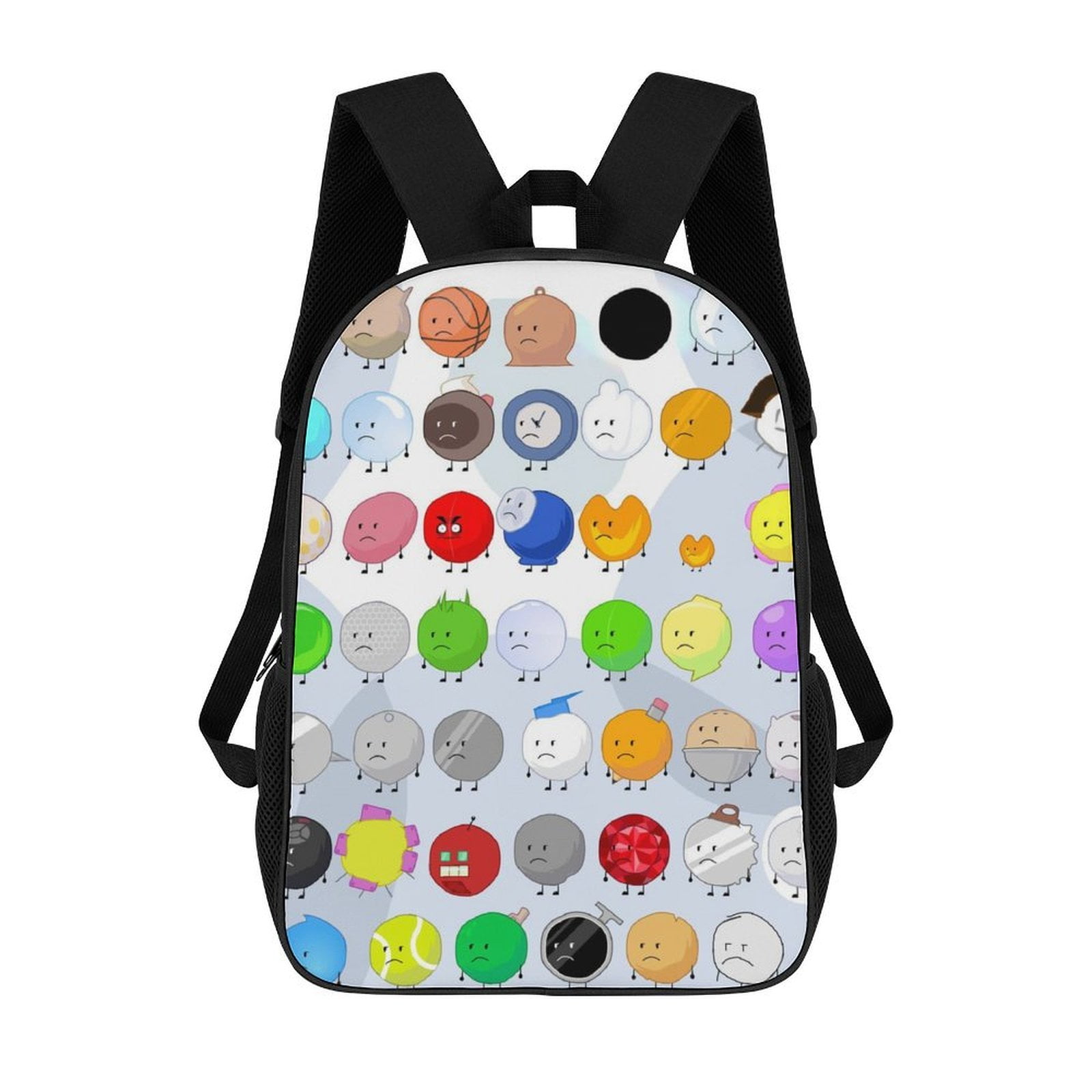 BFDI Battle For Dream Island Backpack School Bag Casual Daypack Satchel ...