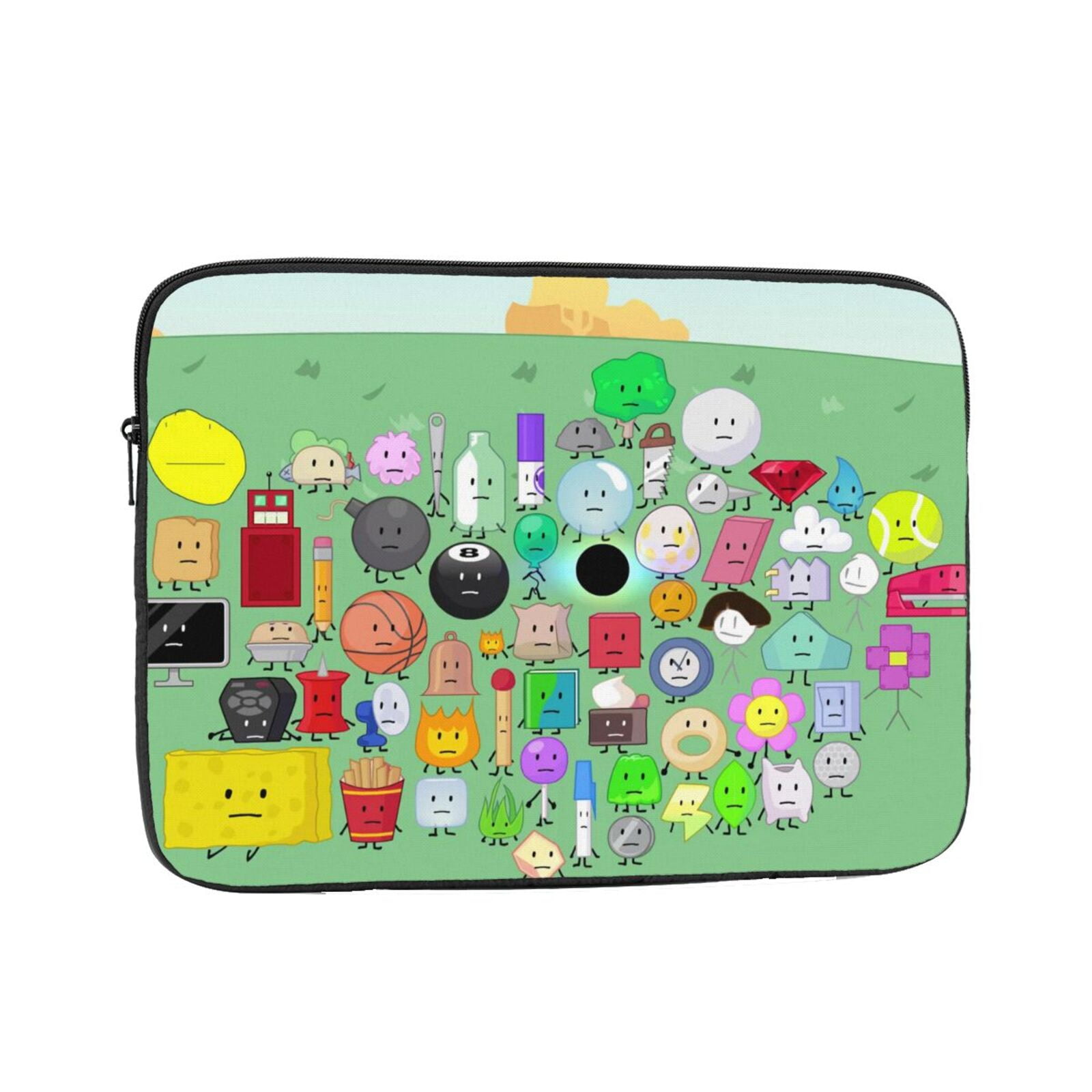 BFDI Battle For Dream Island Cartoon Laptop Case Computer Laptop Tablet ...
