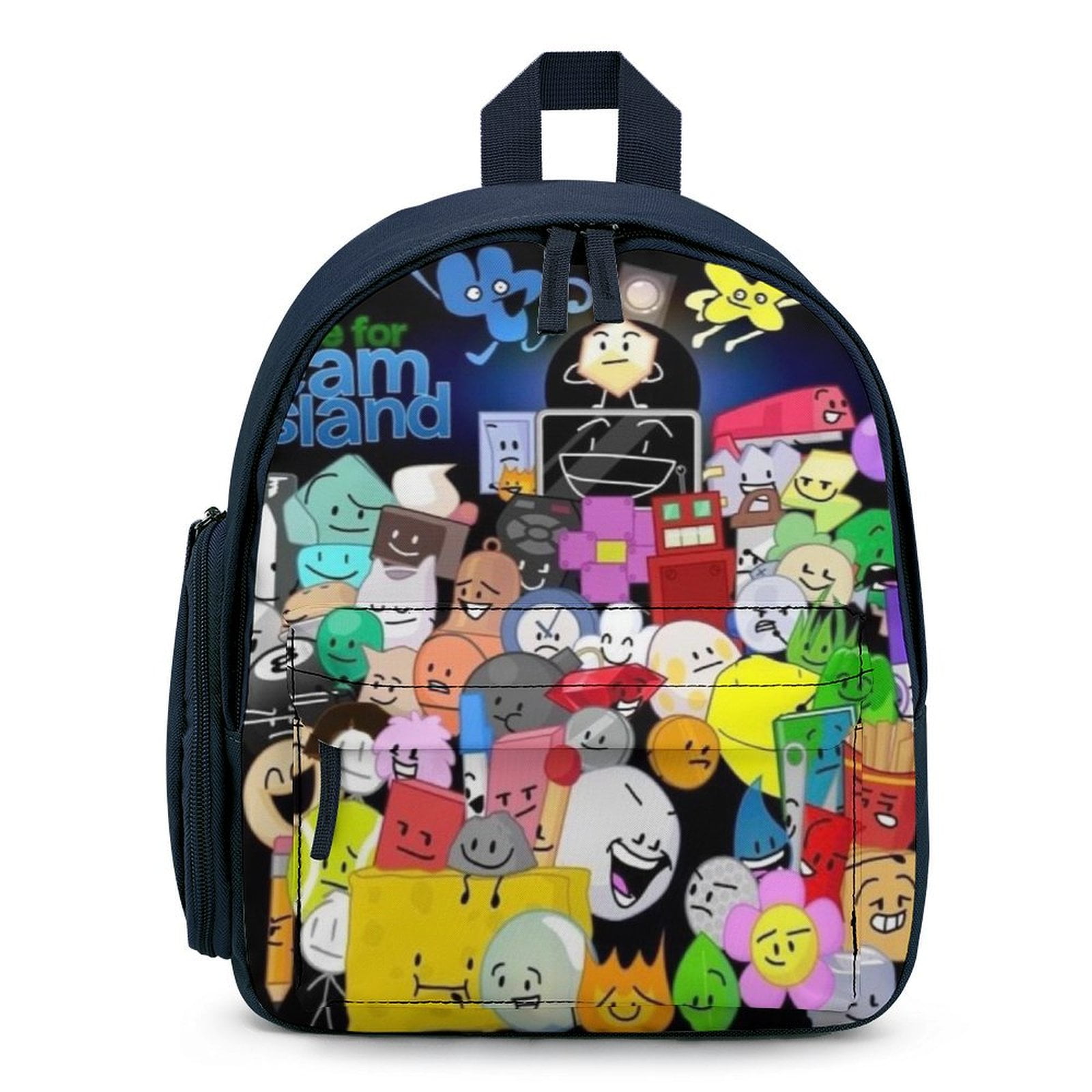 BFDI Battle For Dream Island Cartoon Schoolbag Backpack Bookbag ...