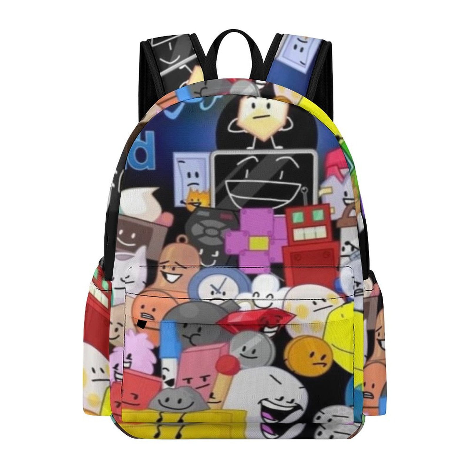 BFDI Battle For Dream Island Cartoon Schoolbag Backpack Daypack Student ...