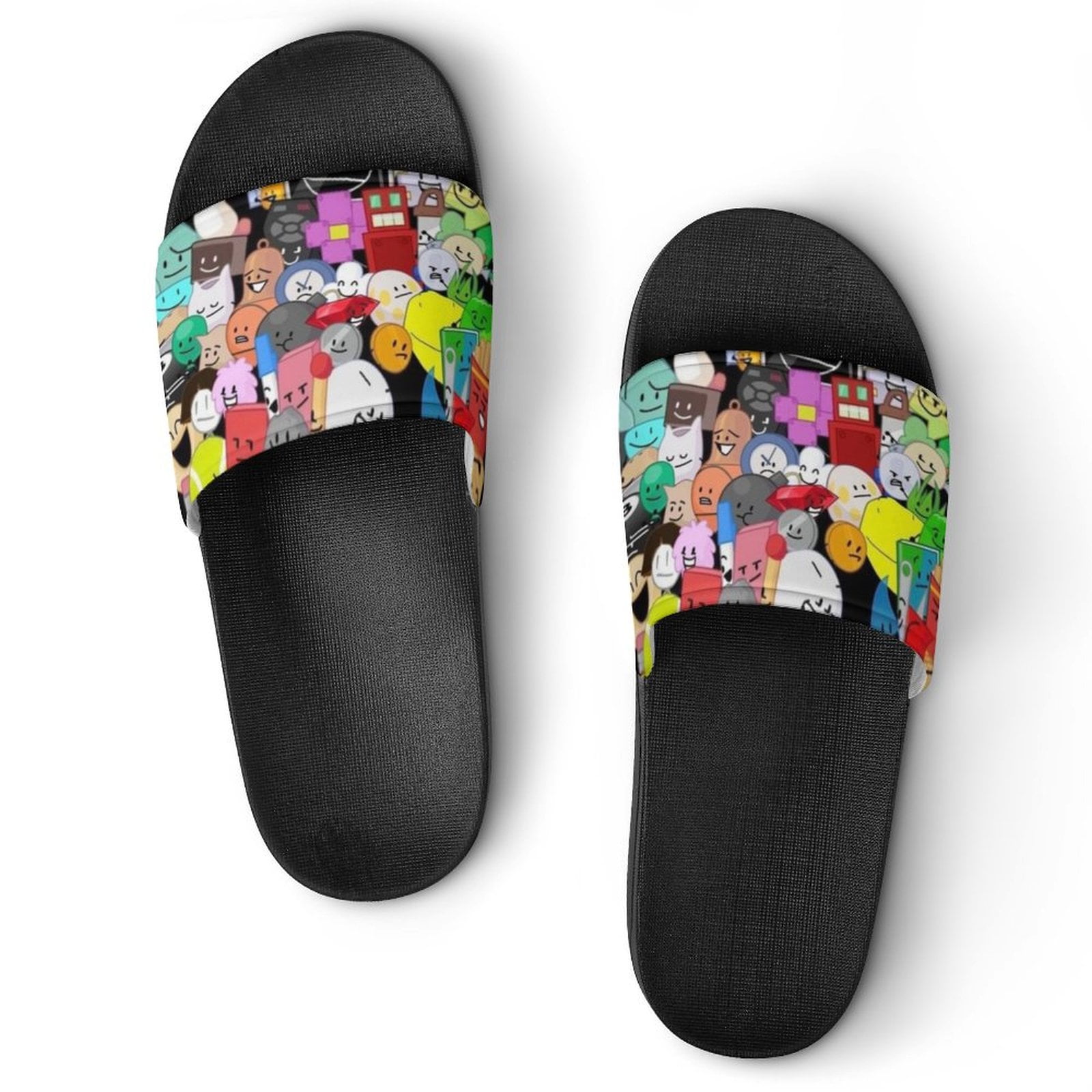 BFDI Battle For Dream Island Cartoon Unisex Slippers Summer Casual ...