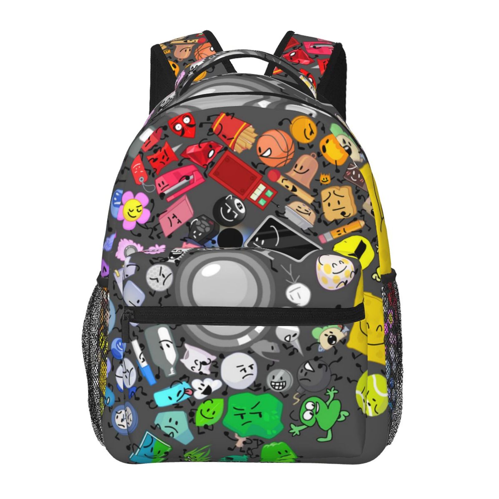 BFDI Battle For Dream Island Casual Backpack Laptop Daypack Kids Teen ...