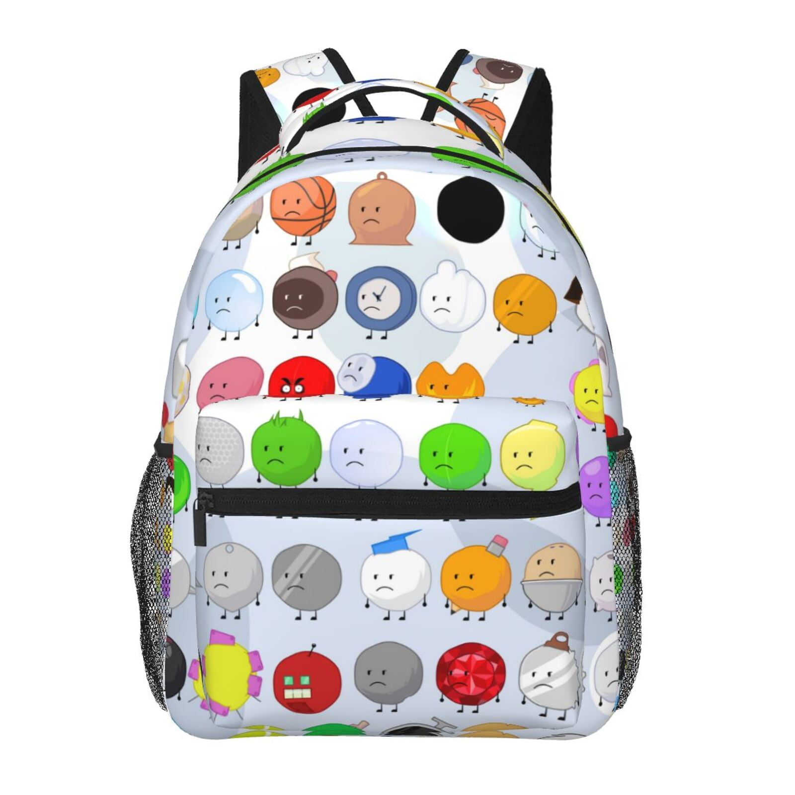 BFDI Battle For Dream Island Casual Backpack Laptop Daypack School Bag ...