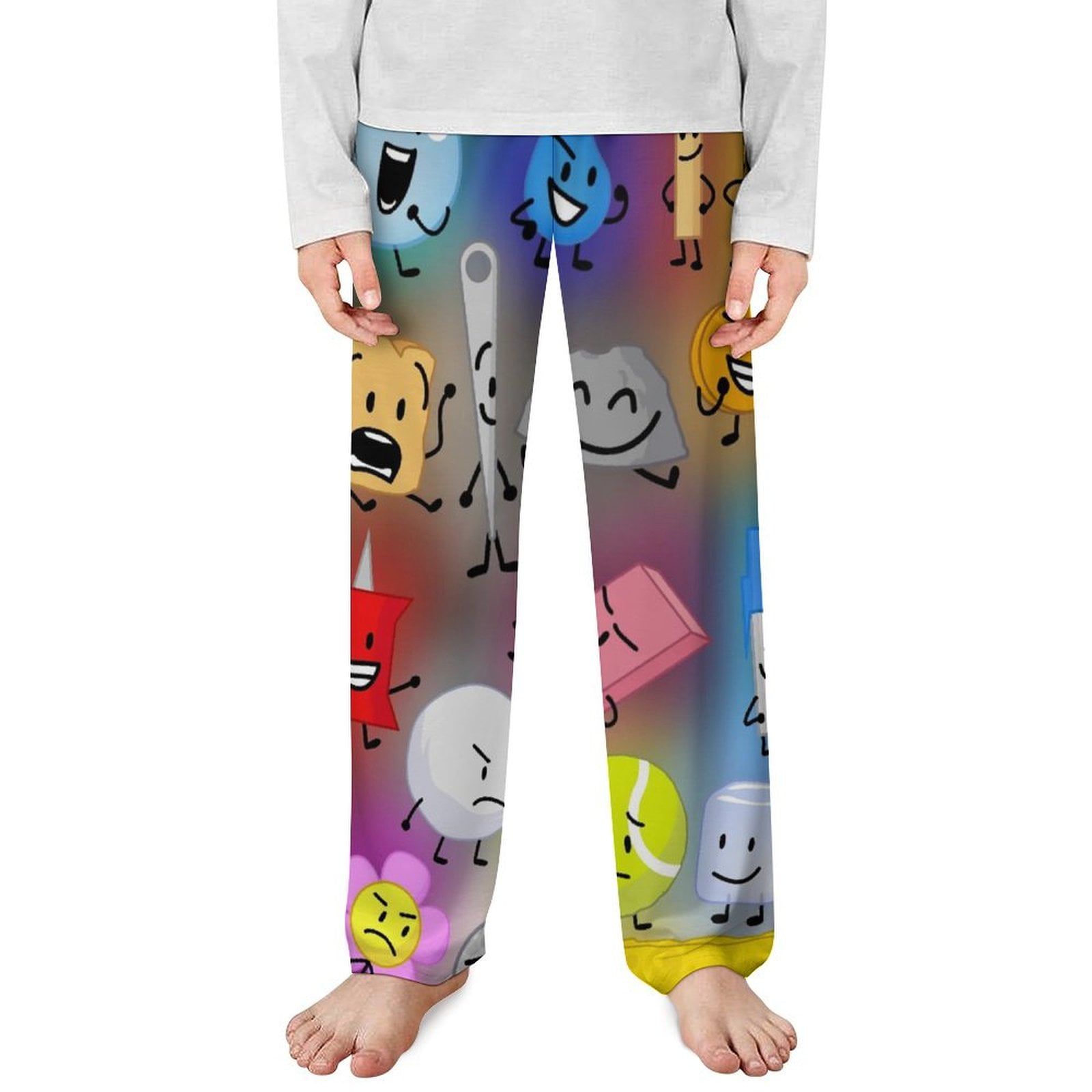 BFDI Battle For Dream Island Children's Pajamas Cozy Lounge Straight ...