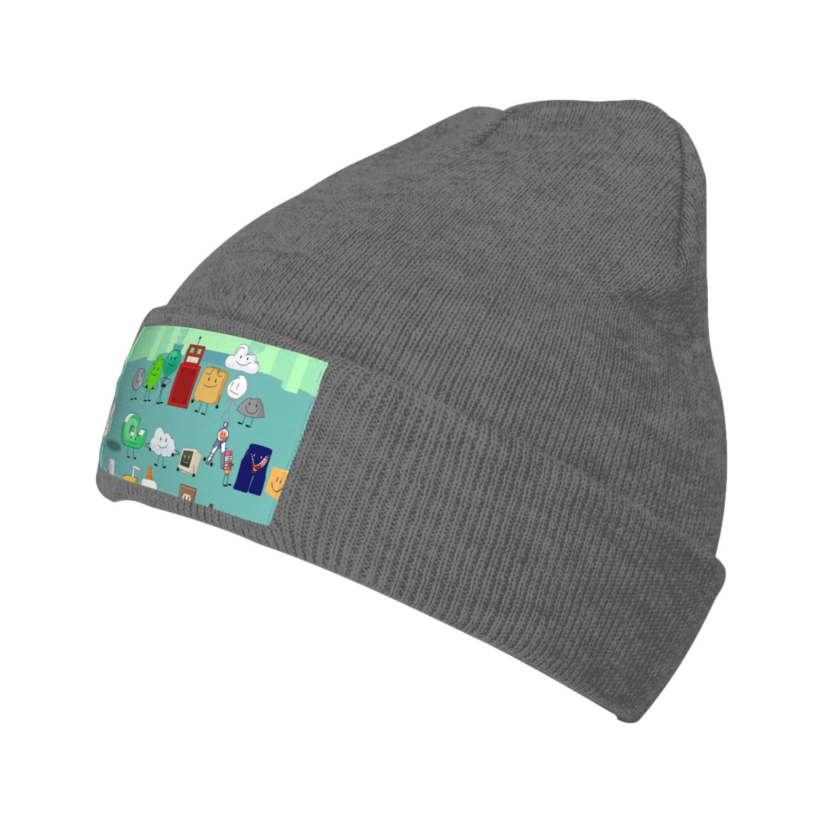 BFDI Battle For Dream Island Game Knitted Hat Unisex Cuff Beanie ...