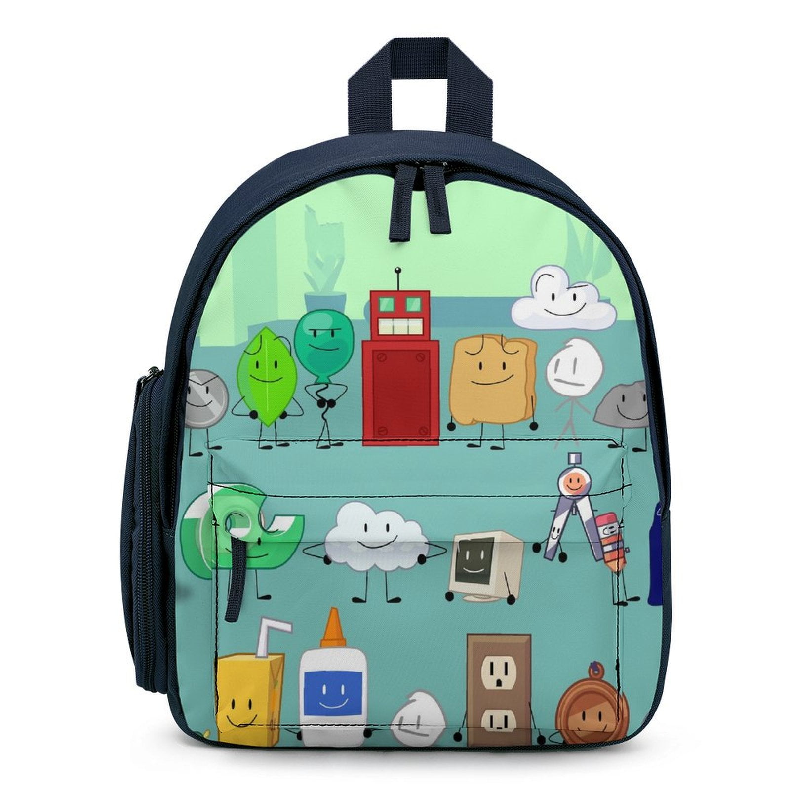 BFDI Battle For Dream Island Game Schoolbag Backpack Bookbag ...