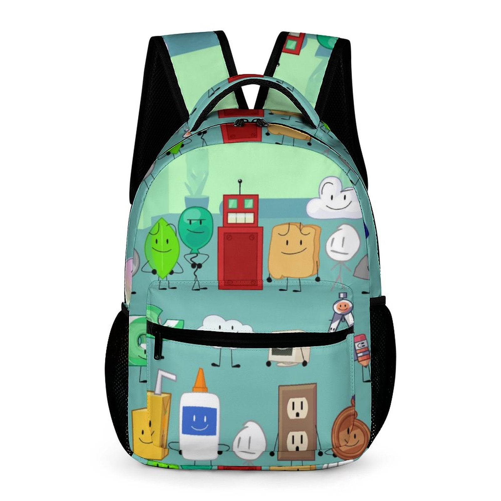 BFDI Battle For Dream Island Game Schoolbag Backpack Daypack Student ...