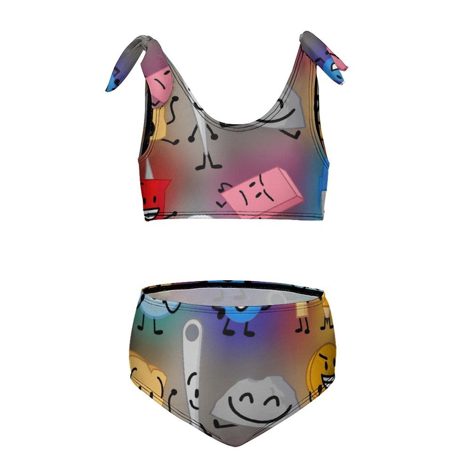 BFDI Battle For Dream Island Girls Swimsuits Set 2pcs Summer Holiday ...