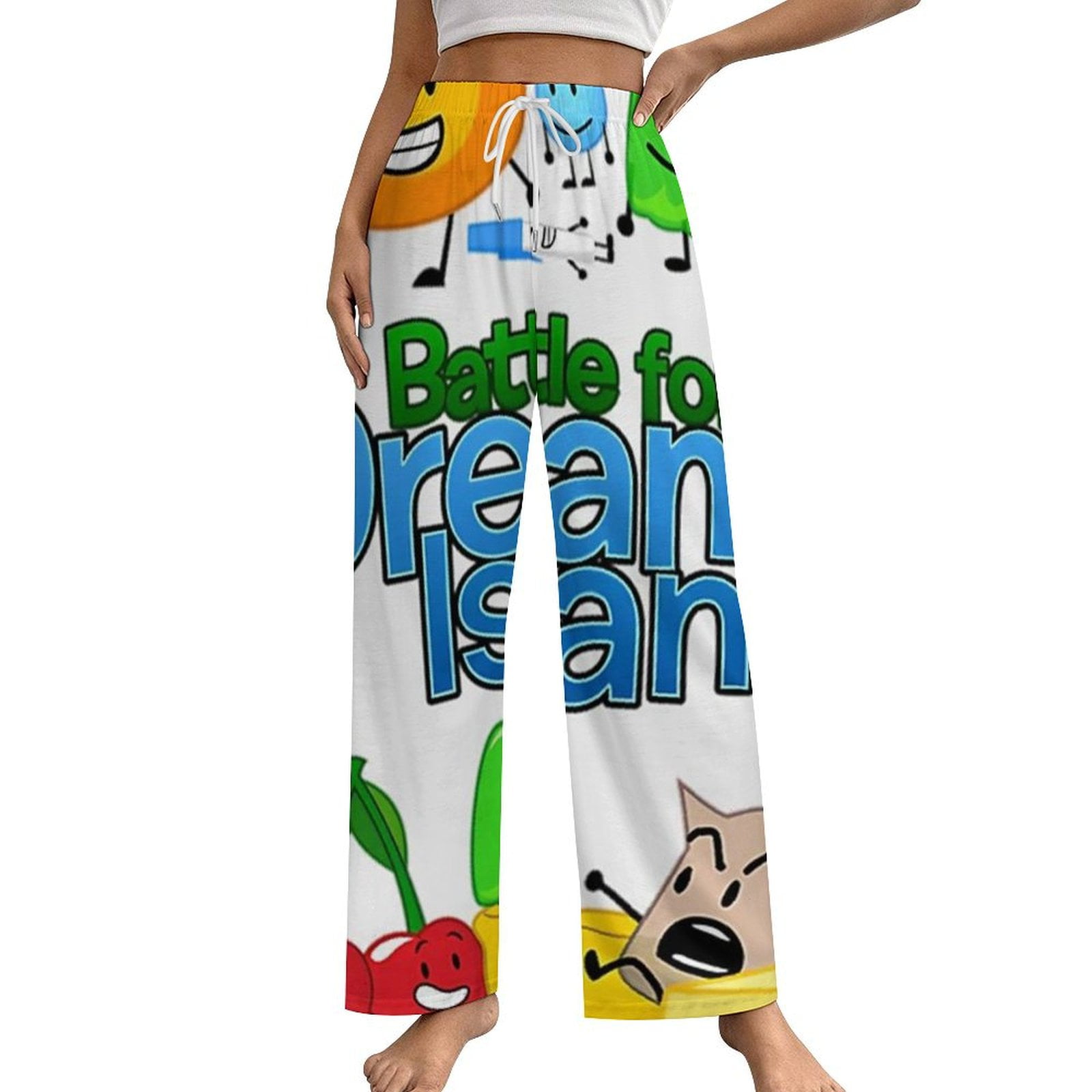 BFDI Battle For Dream Island Home Pajama Pants For Womens Comfortable ...
