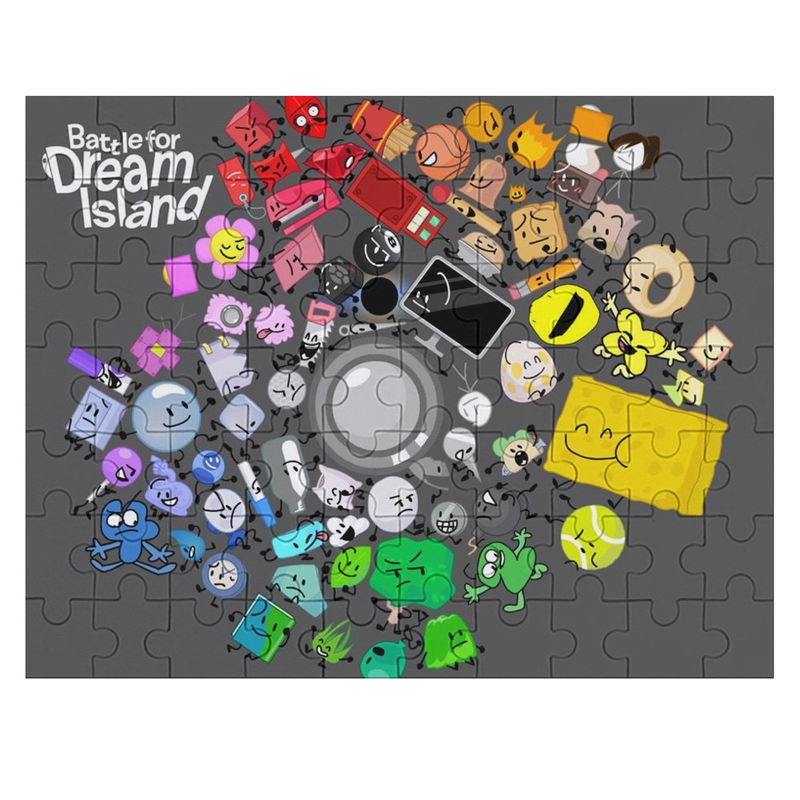 BFDI Battle For Dream Island Jigsaw Puzzles Interlocking Puzzles Home ...