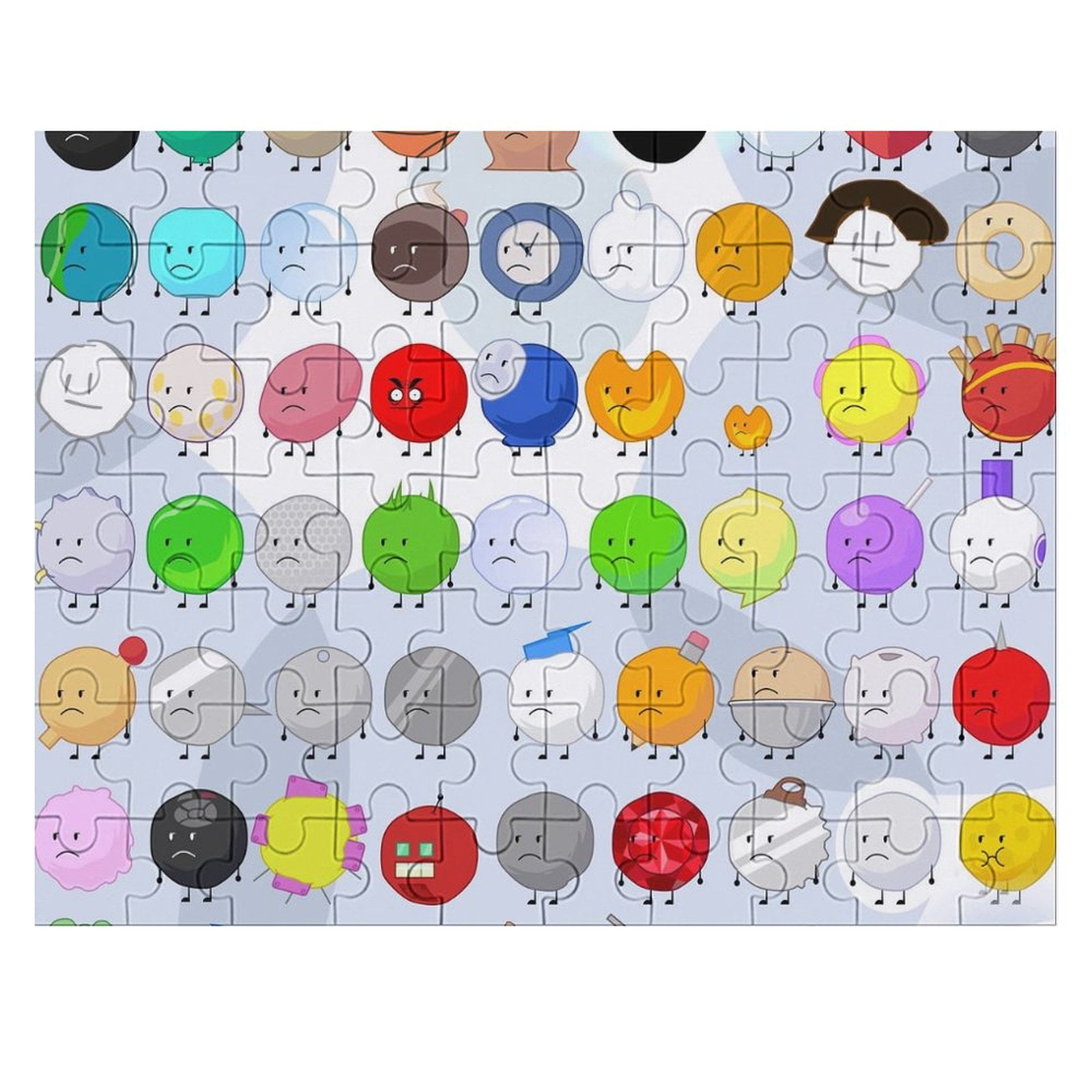 BFDI Battle For Dream Island Jigsaw Puzzles Interlocking Puzzles Home ...