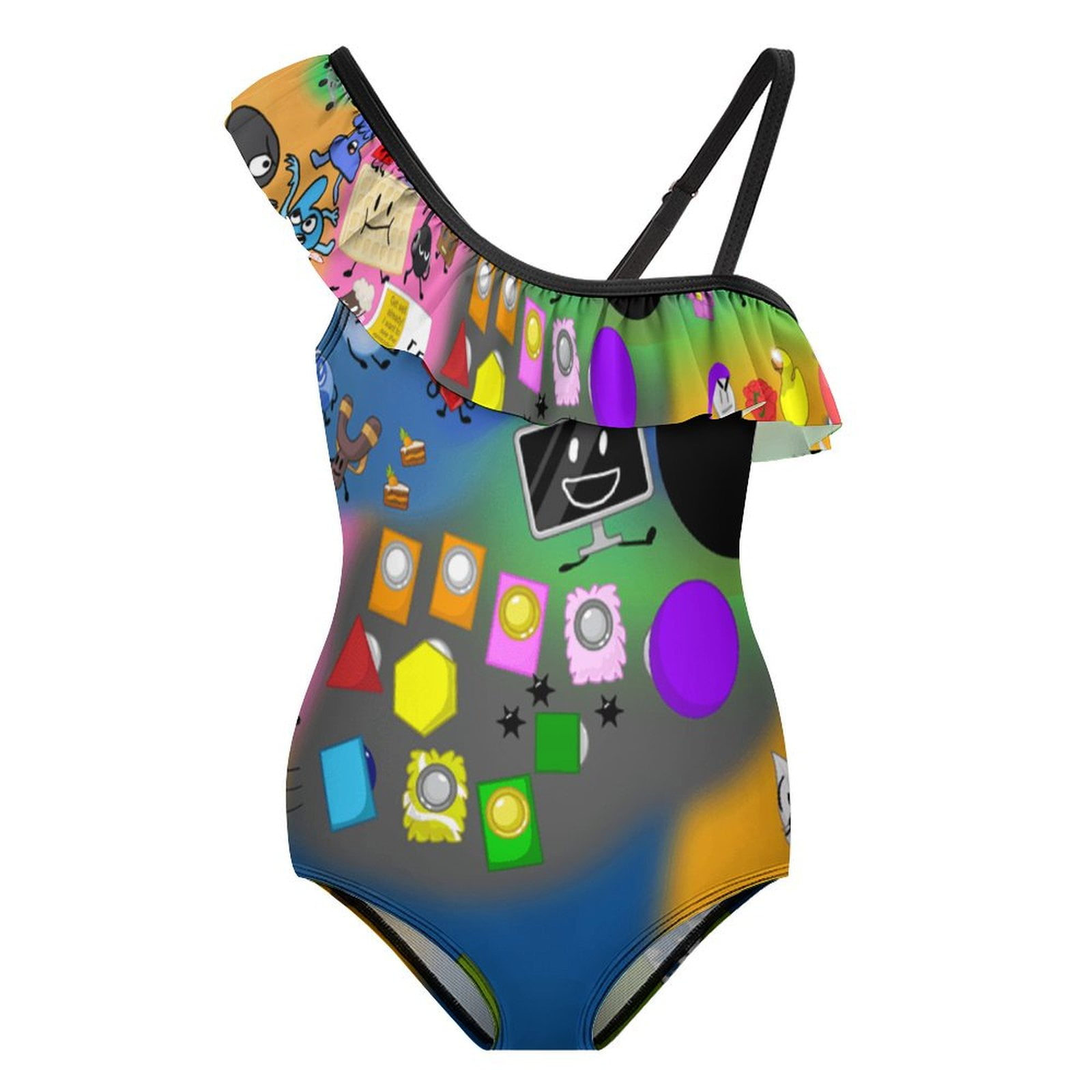 BFDI Battle For Dream Island Kids Swimsuit Swimwear Adjustable One ...