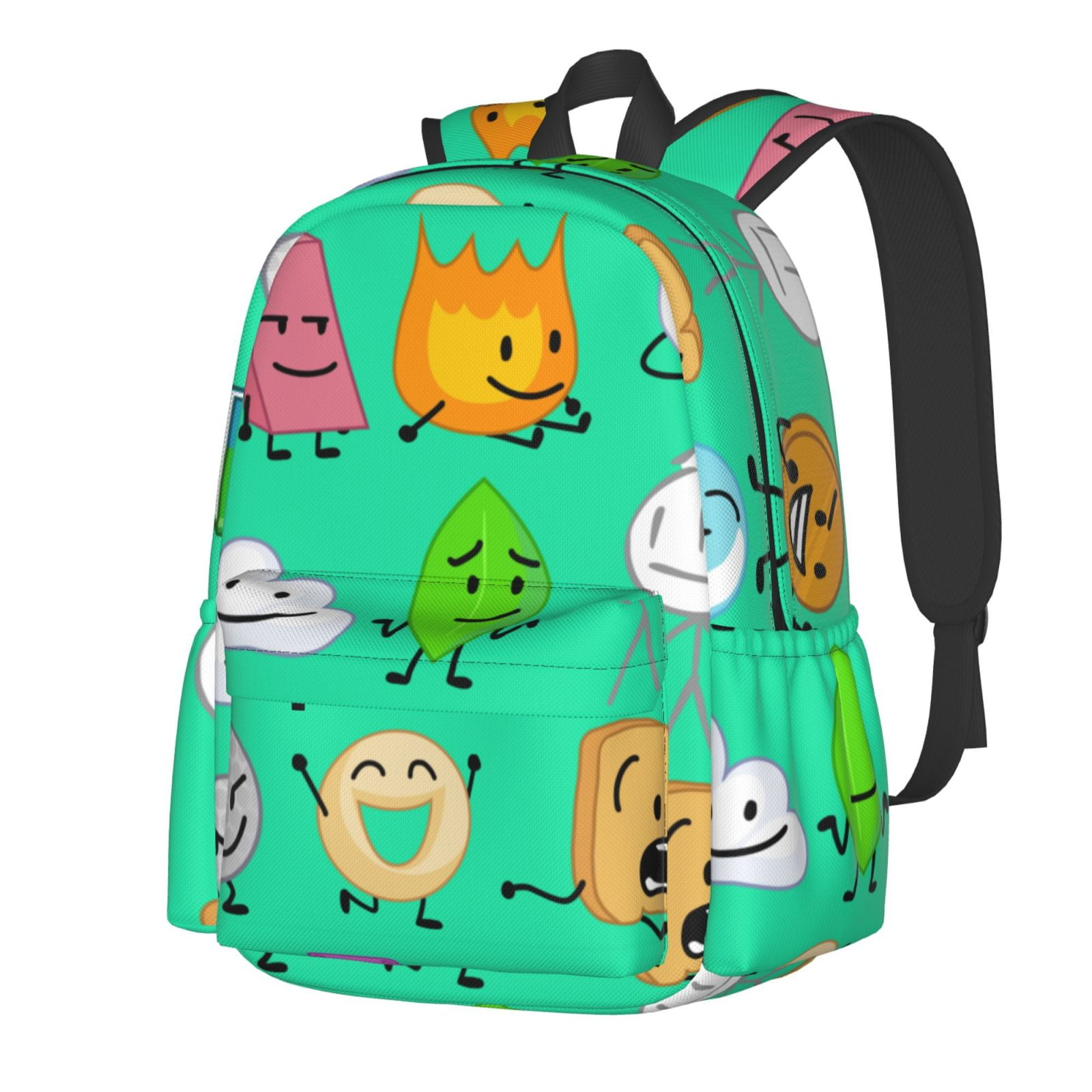 BFDI Battle For Dream Island Laptop Backpack Large Capacity Lightweight ...