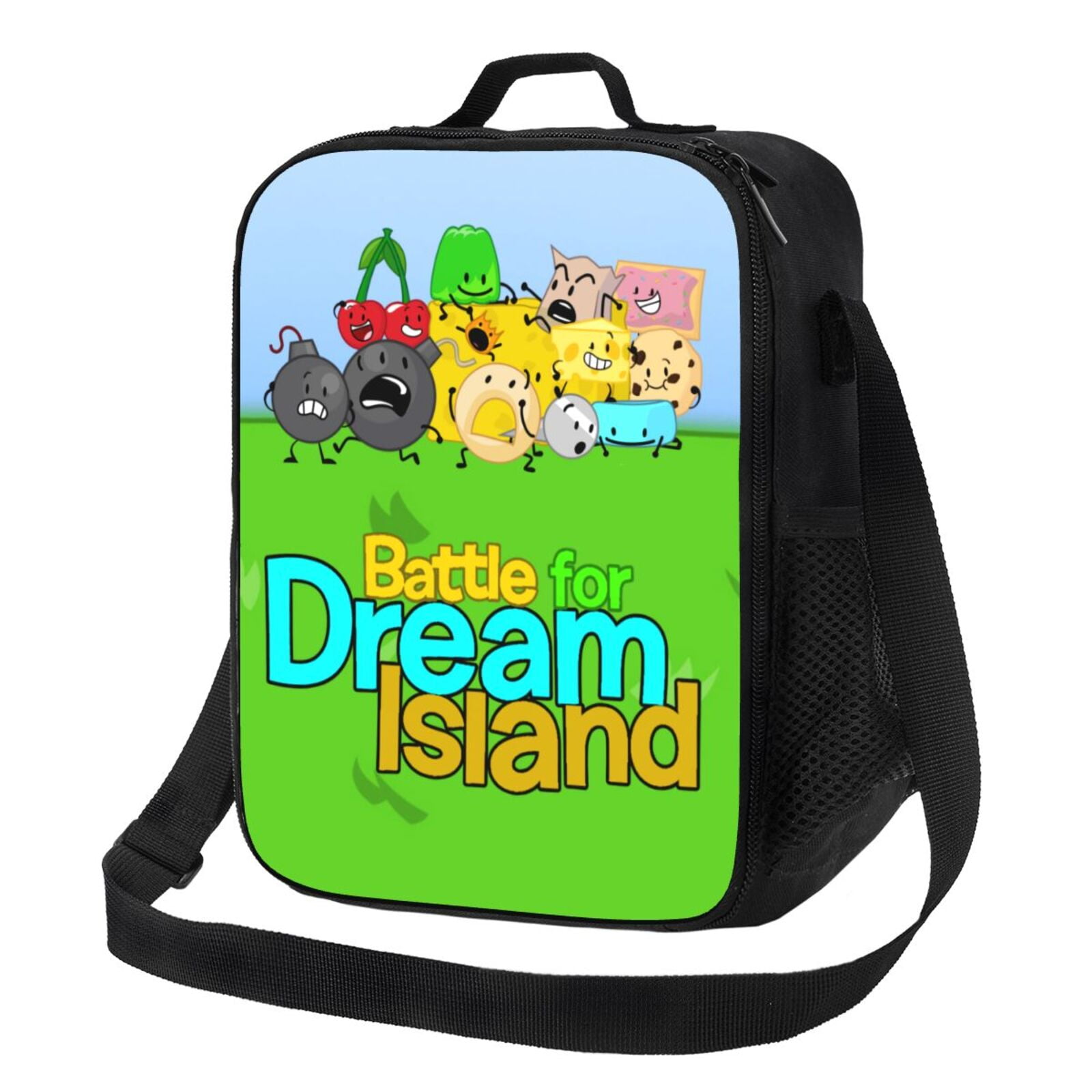 BFDI Battle For Dream Island Logo Portable Insulated Lunch Bag Reusable ...