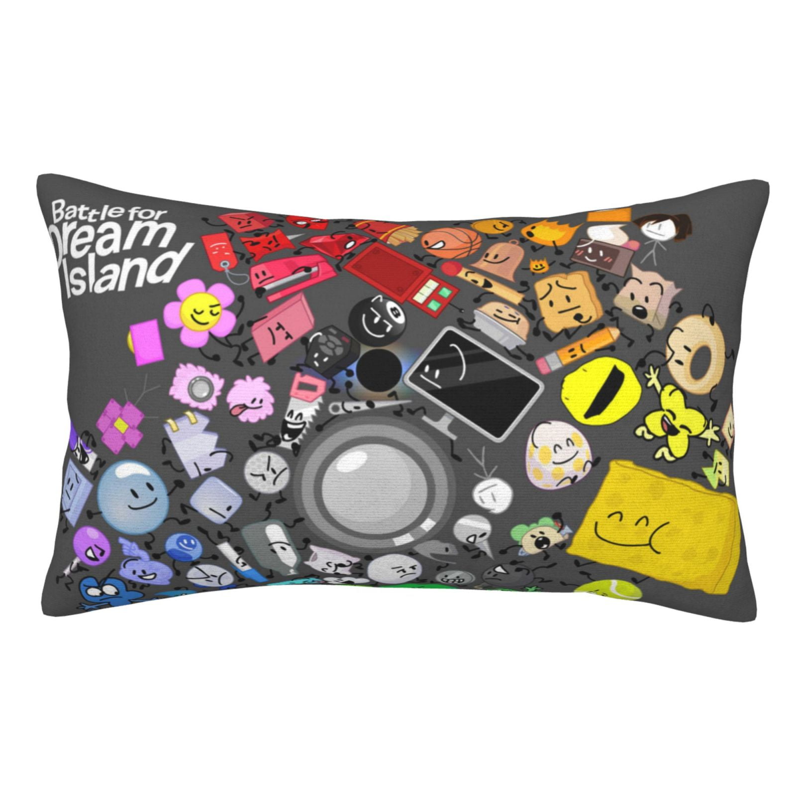 BFDI Battle For Dream Island Pillowcase Decoration Soft Cushion Pillow ...