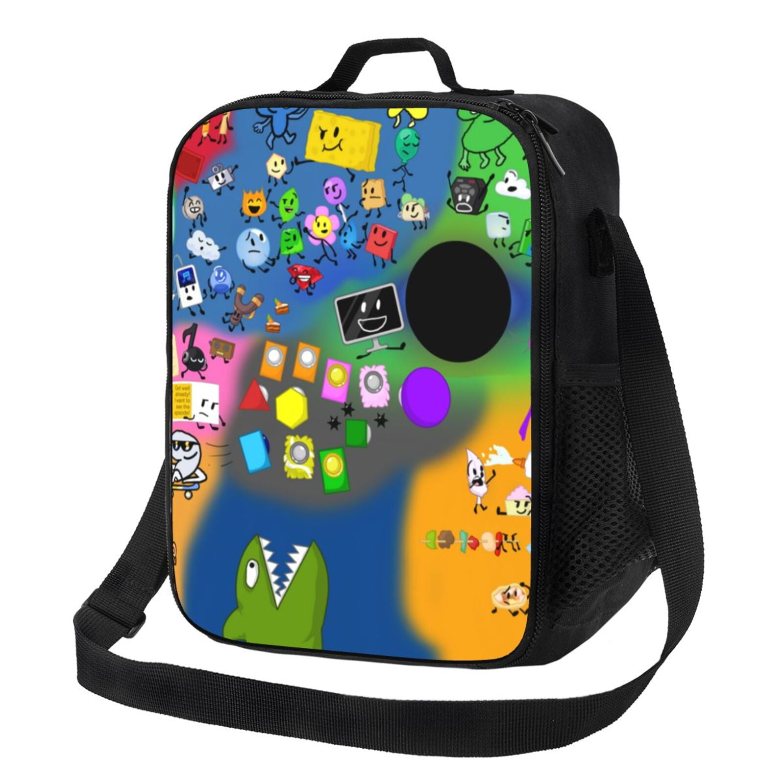 BFDI Battle For Dream Island Portable Insulated Lunch Bag Reusable ...