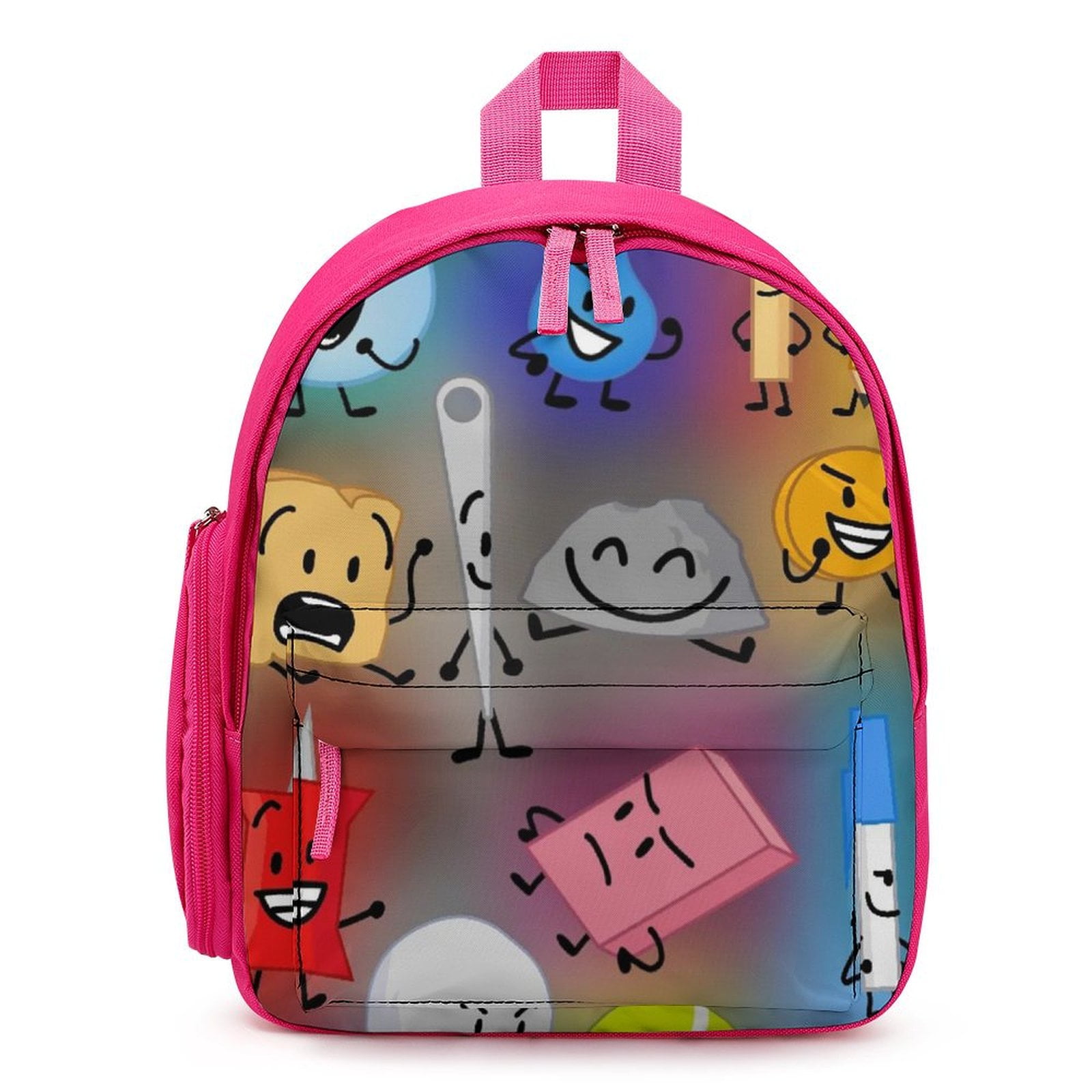 BFDI Battle For Dream Island Schoolbag Backpack Bookbag Lightweight ...