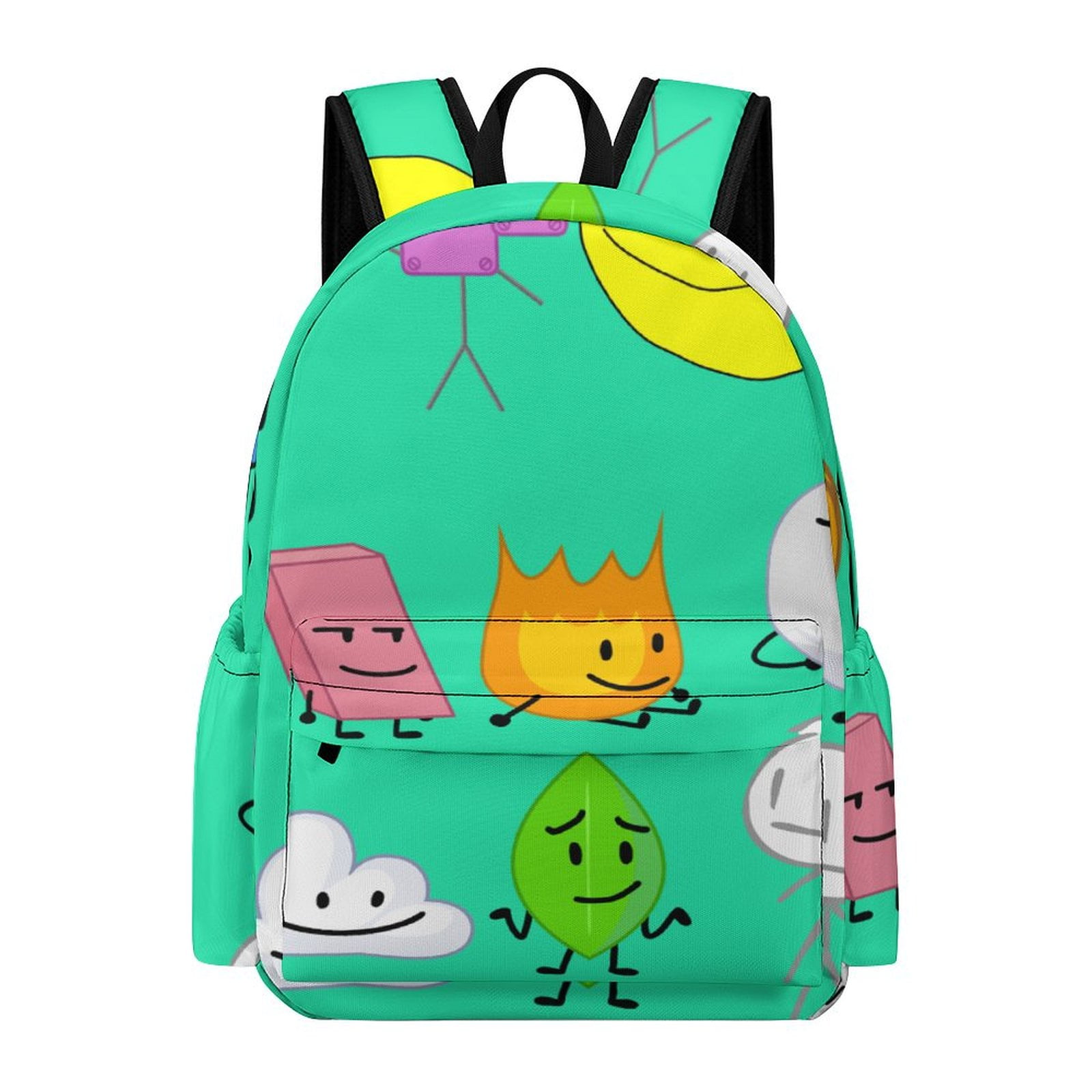 BFDI Battle For Dream Island Schoolbag Backpack Daypack Student Satchel ...
