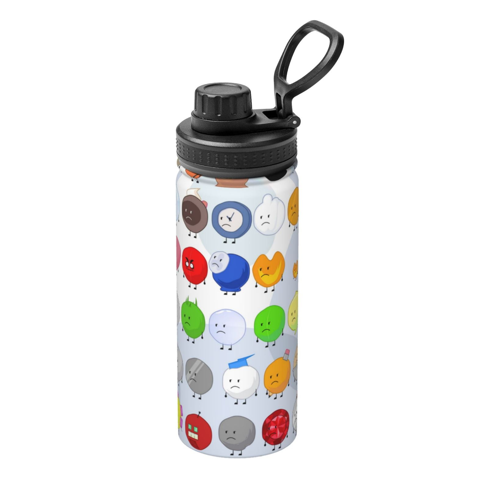 BFDI Battle For Dream Island Unisex Sports Insulated Water Bottles ...